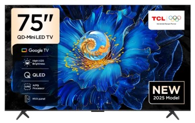 TCL 75 INCH C755 QD-MINI LED 4K GOOGLE SMART TV(CRACKED SCREEN) | Aucor