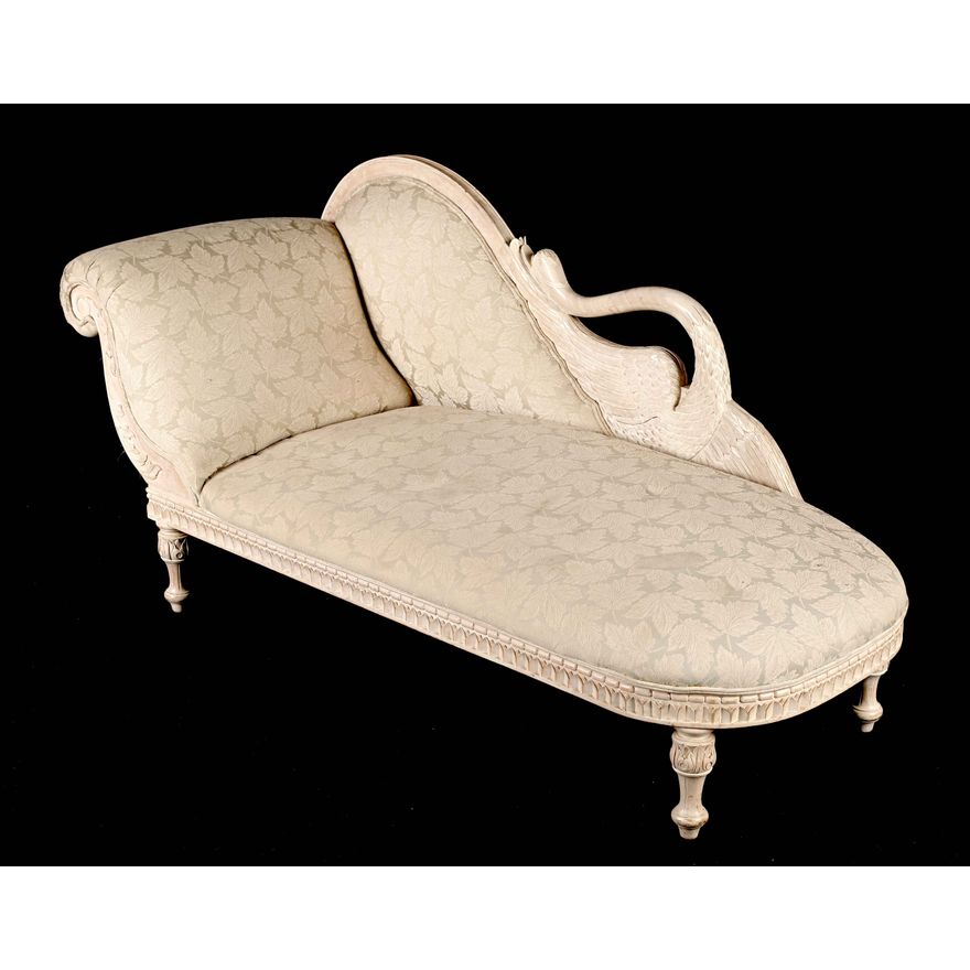 Swan chaise lounge store