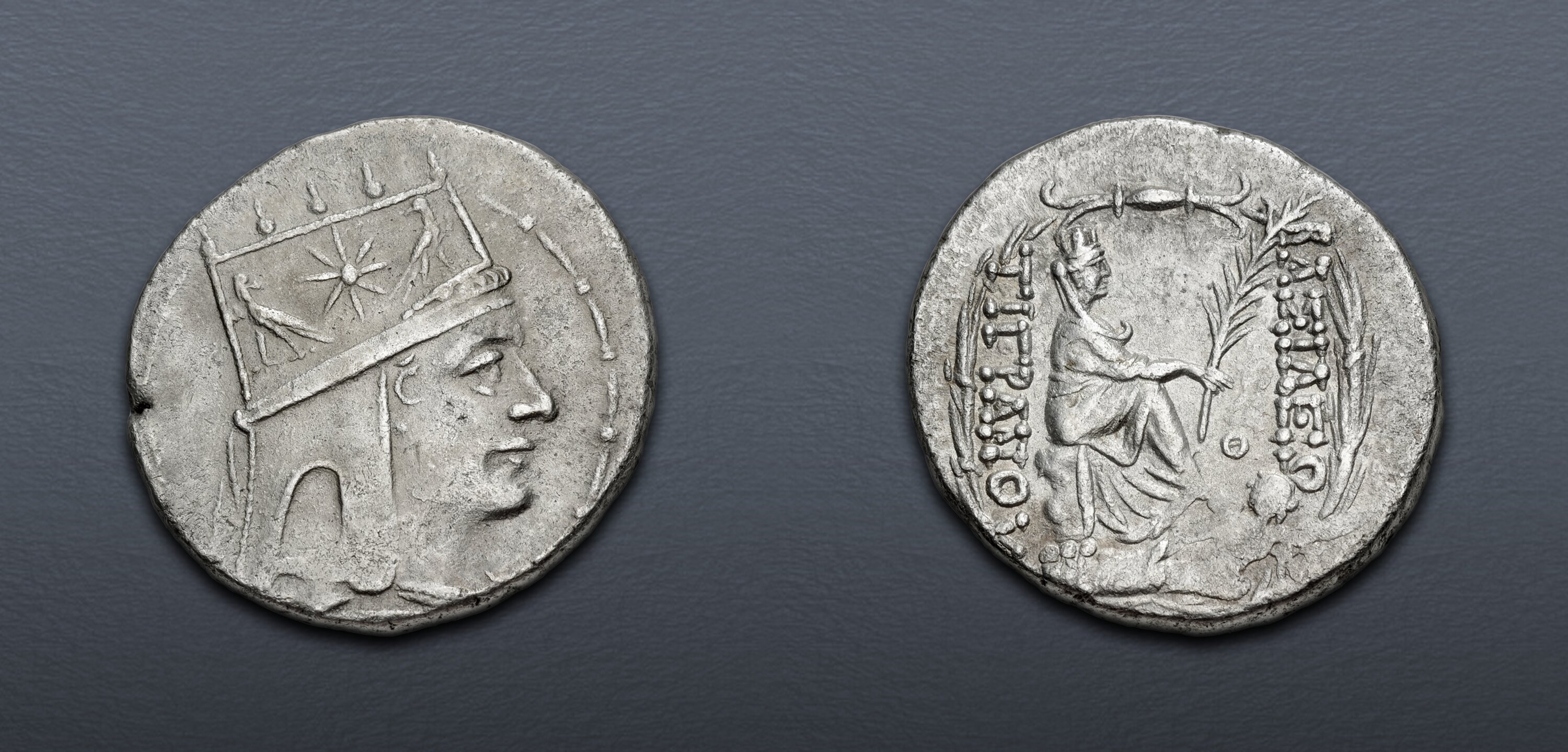 KINGS of ARMENIA. Tigranes II ‘the Great’. 95-56 BC. AR Tetradrachm ...