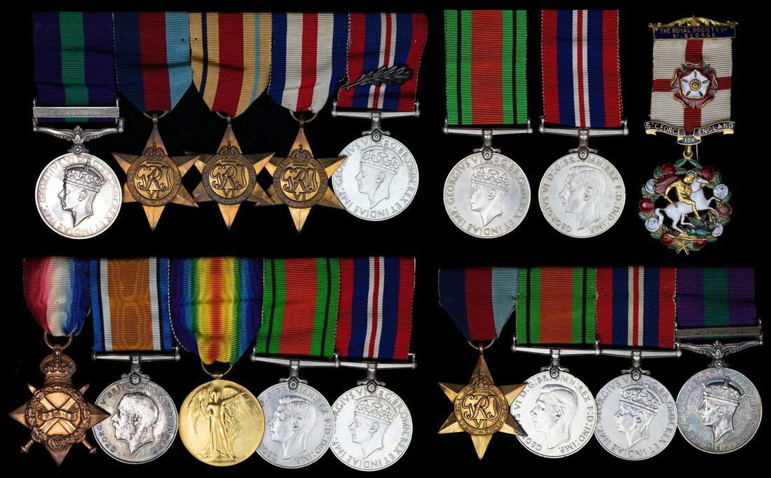 Family Group Five: Colonel F. A. Worley, Royal Artillery, who served ...