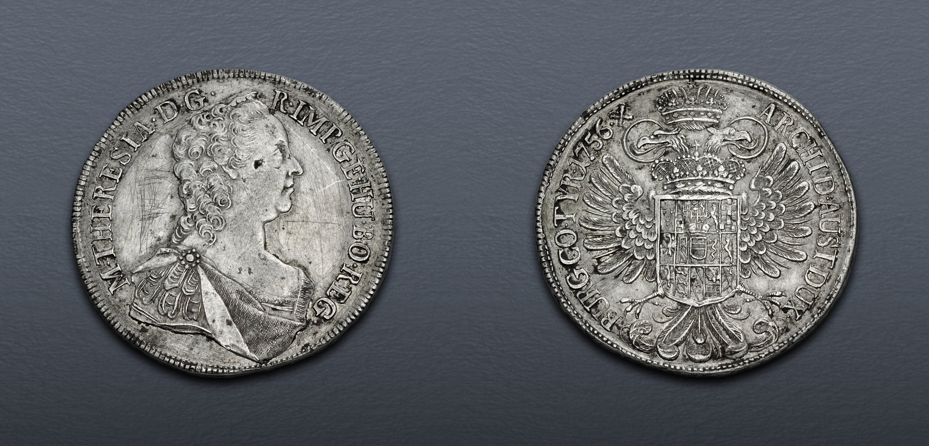 AUSTRIA, Holy Roman Empire. Maria Theresia. Empress, 1740-1780. AR ...