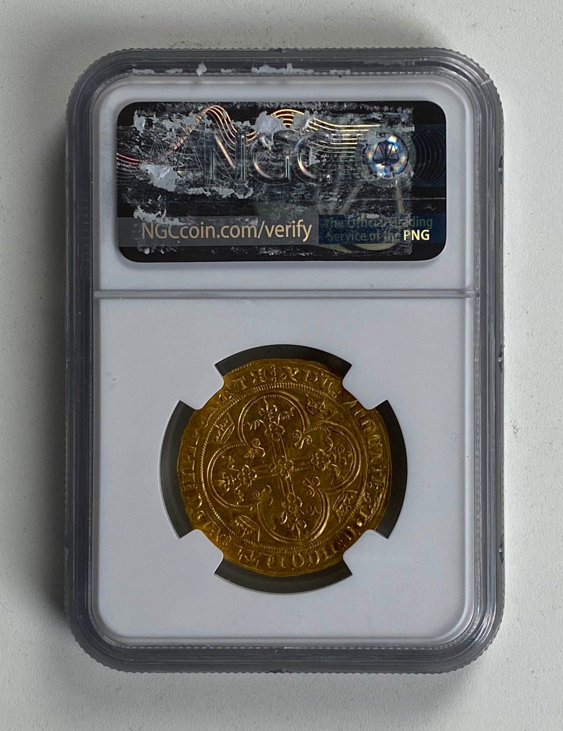 FRANCE, Royal. Philippe VI de Valois. 1328-1350. AV Lion d’or (30mm, 4. ...