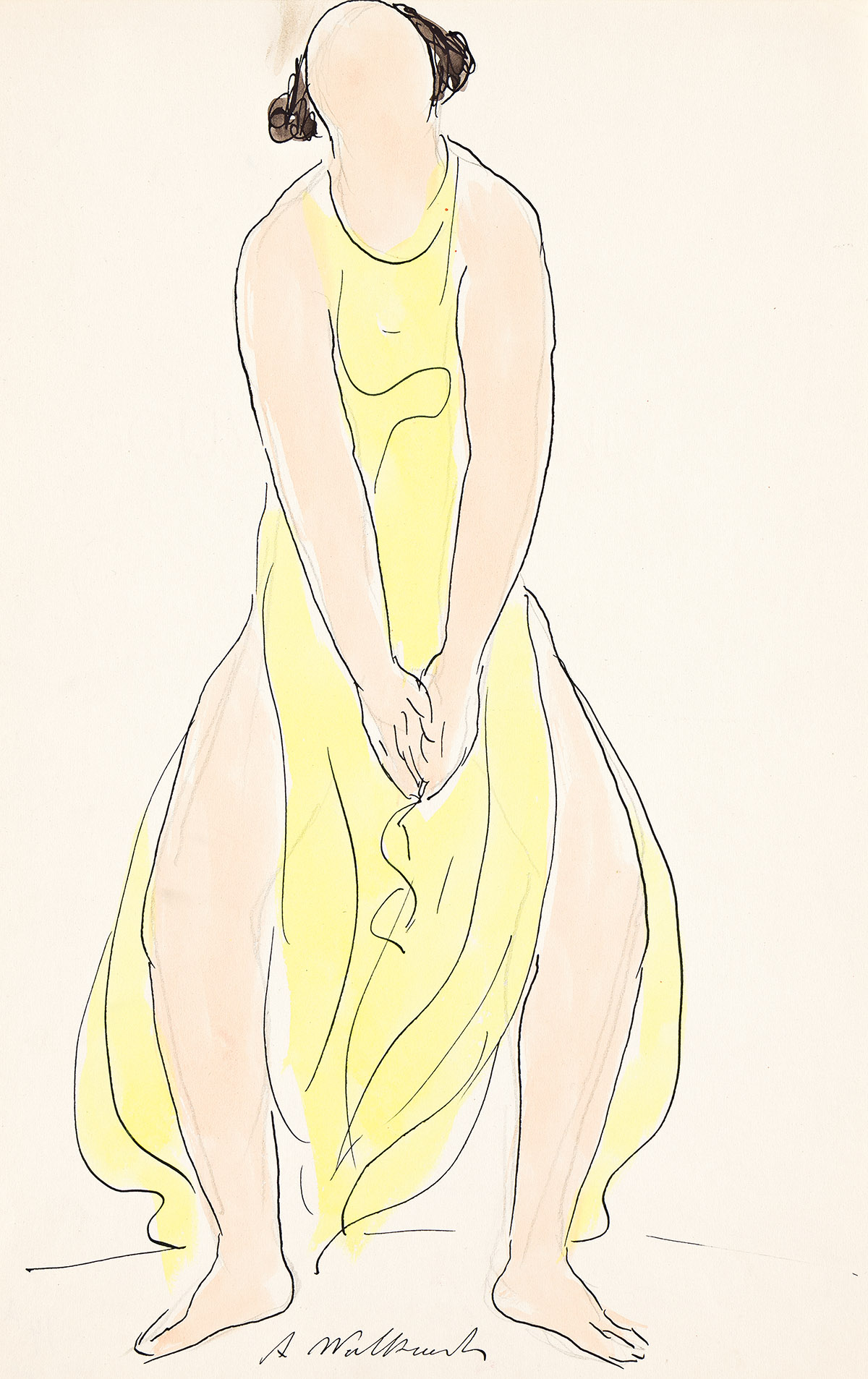 ABRAHAM WALKOWITZ (1878 - 1965, RUSSIAN/AMERICAN) i) Isadora Duncan ...