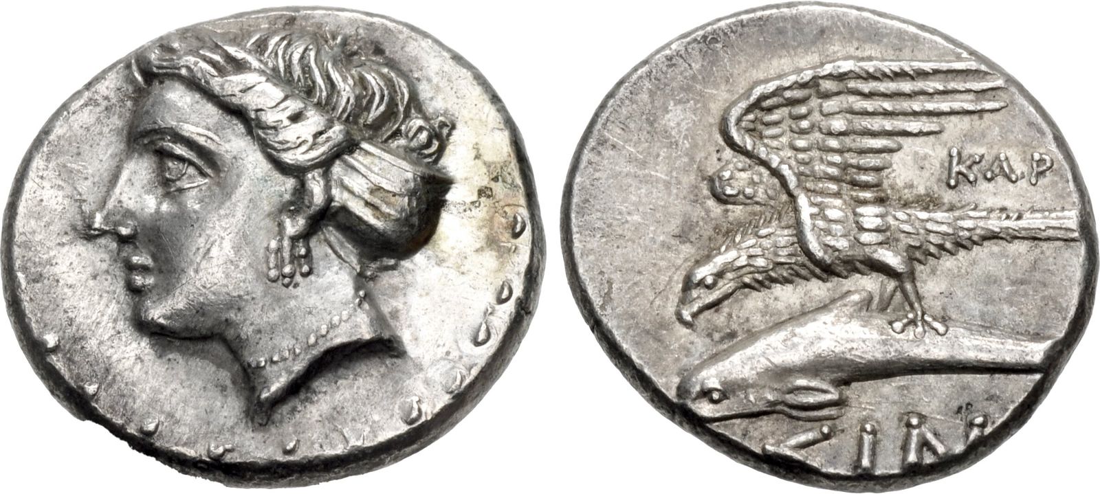 PAPHLAGONIA, Sinope. Circa 350/30-300 BC. AR Siglos or Drachm (18mm, 4. ...