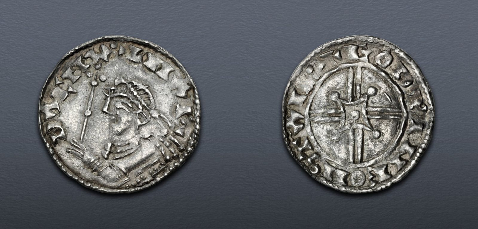 ANGLO-SAXON, Kings of All England. Harthacnut. 1035-1042. AR Penny ...