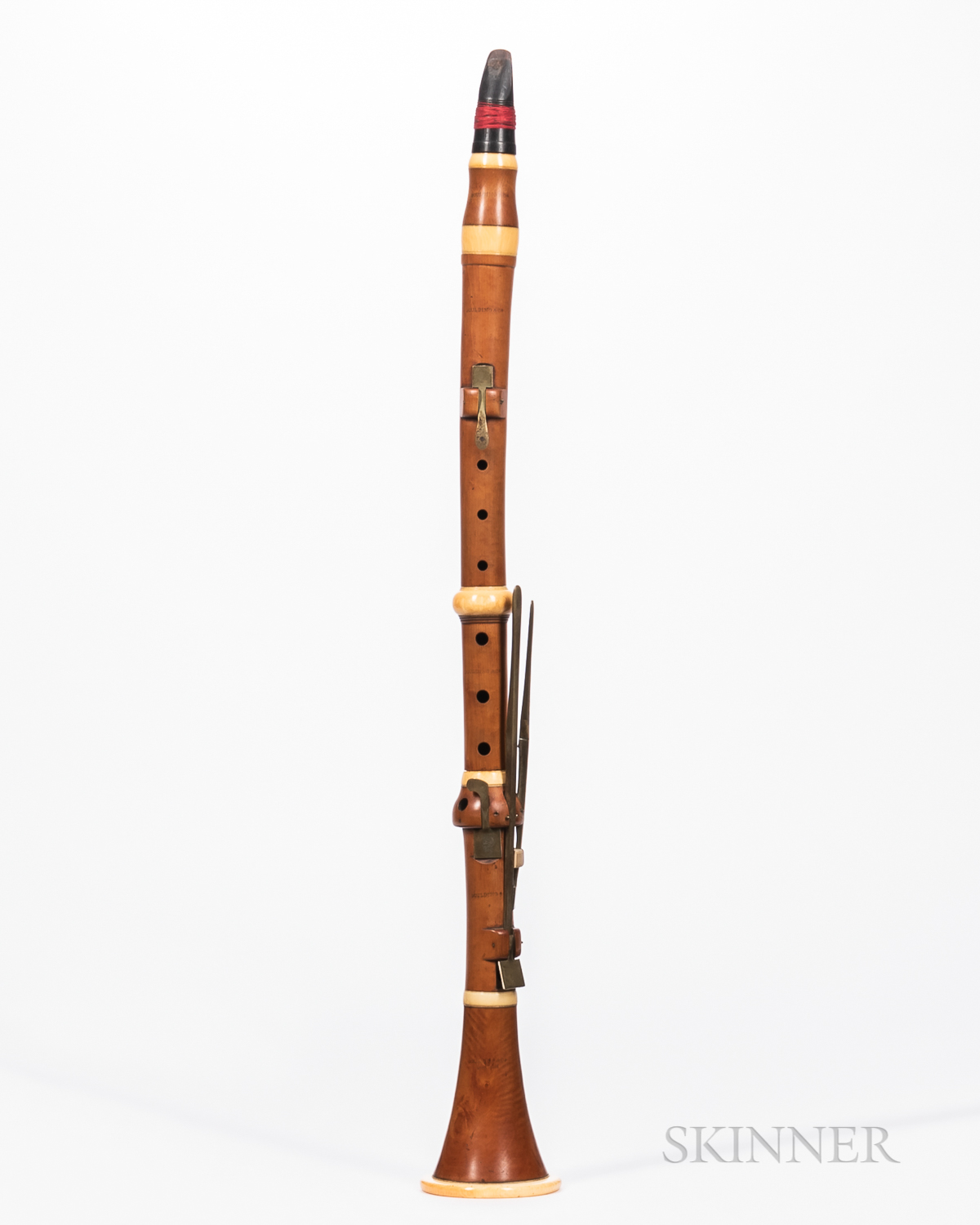 English Boxwood Clarinet in Bb, Goulding & Co., London, c. 1830 | Barnebys