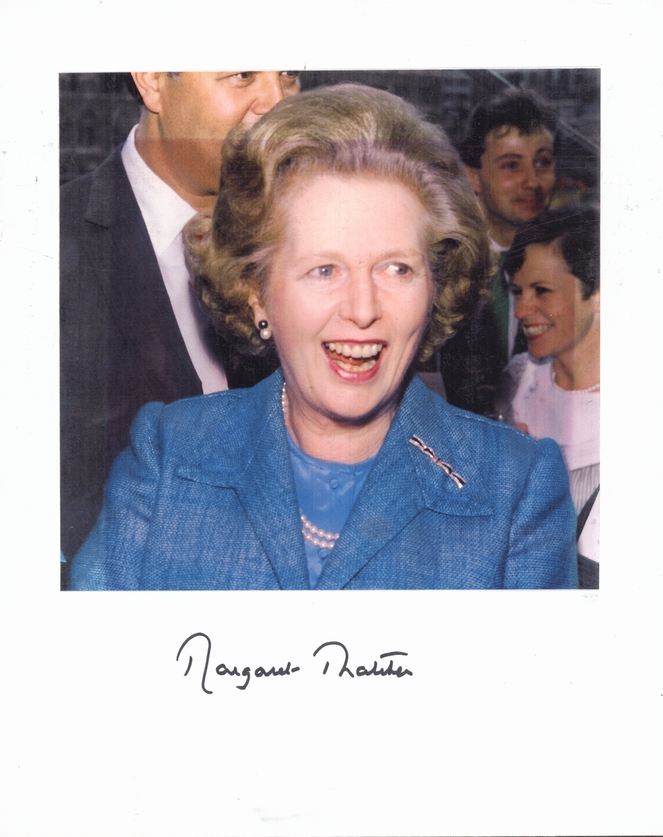 Great Britain Prime Minister Margaret Thatcher (1925-2013) c1990s ...