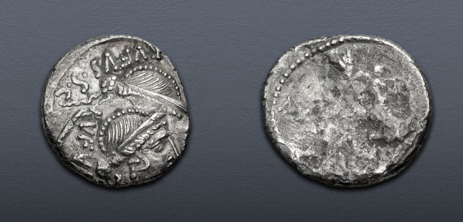 Moneyer issues of Imperatorial Rome. Mn. Cordius Rufus. 46 BC. AR ...