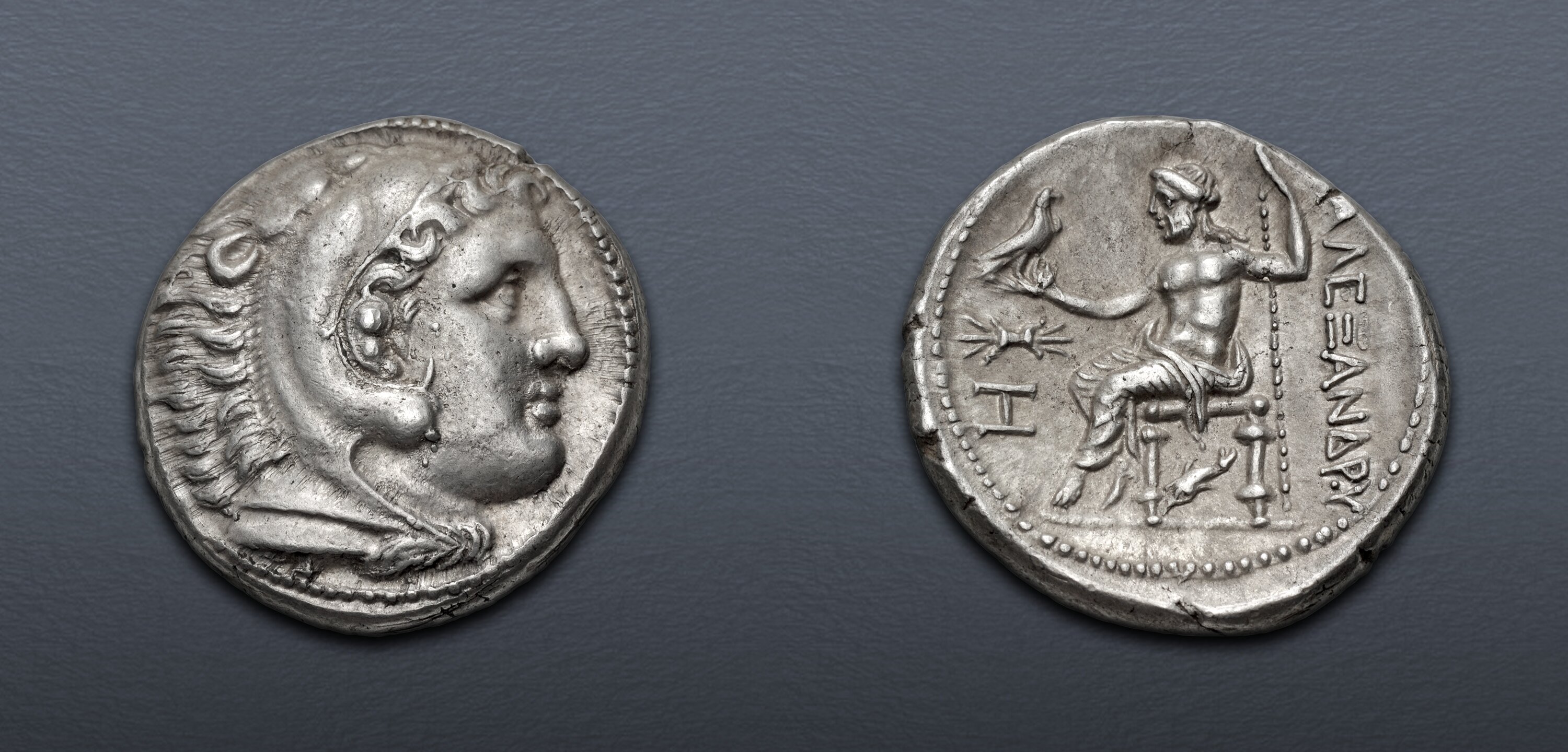 KINGS of MACEDON. Demetrios I Poliorketes. 306-283 BC. AR Tetradrachm ...