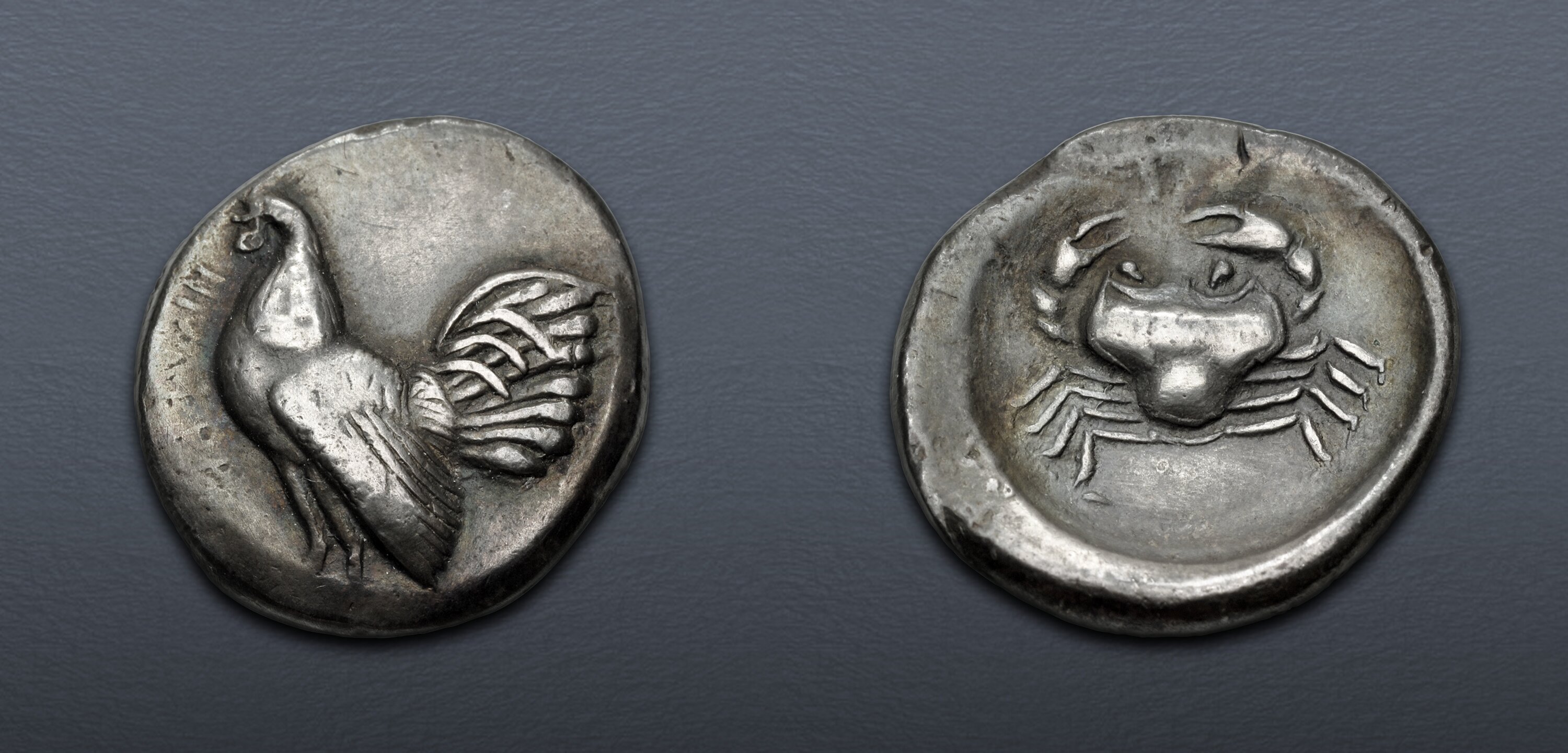REPRODUCTIONS, SICILY. Himera. Circa 483/2-472/1 BC. Cast “AR Didrachm ...