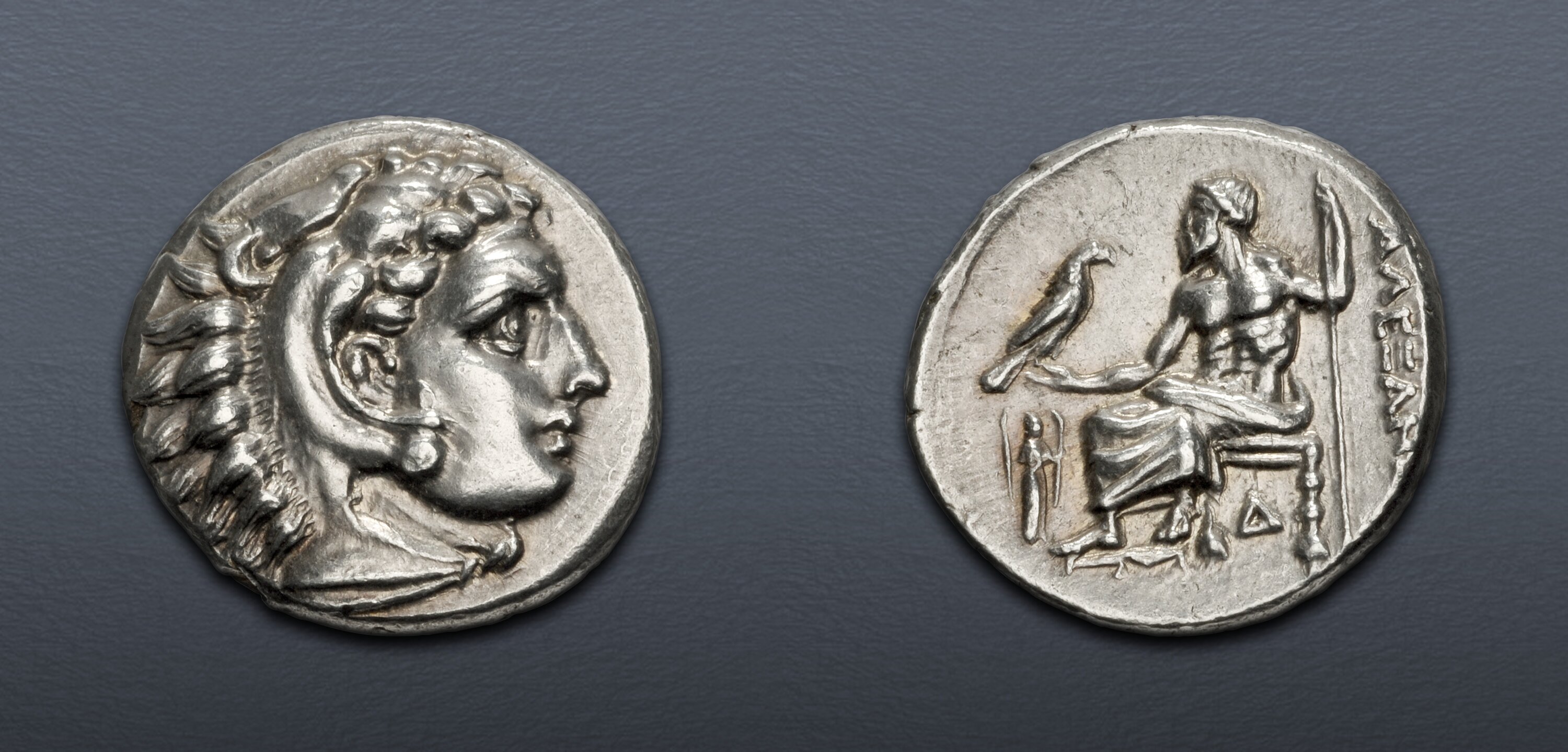KINGS of MACEDON. Alexander III ‘the Great’. 336-323 BC. AR Drachm ...