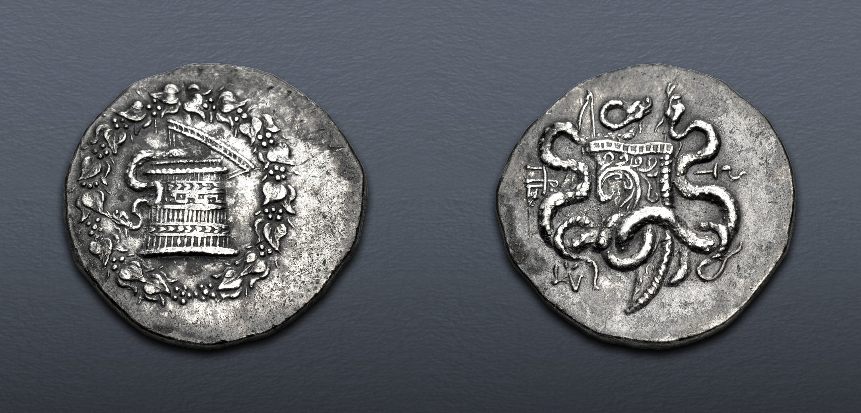 MYSIA, Pergamon. Circa 166-67 BC. AR Tetradrachm (29.5mm, 12.55 g, 12h ...