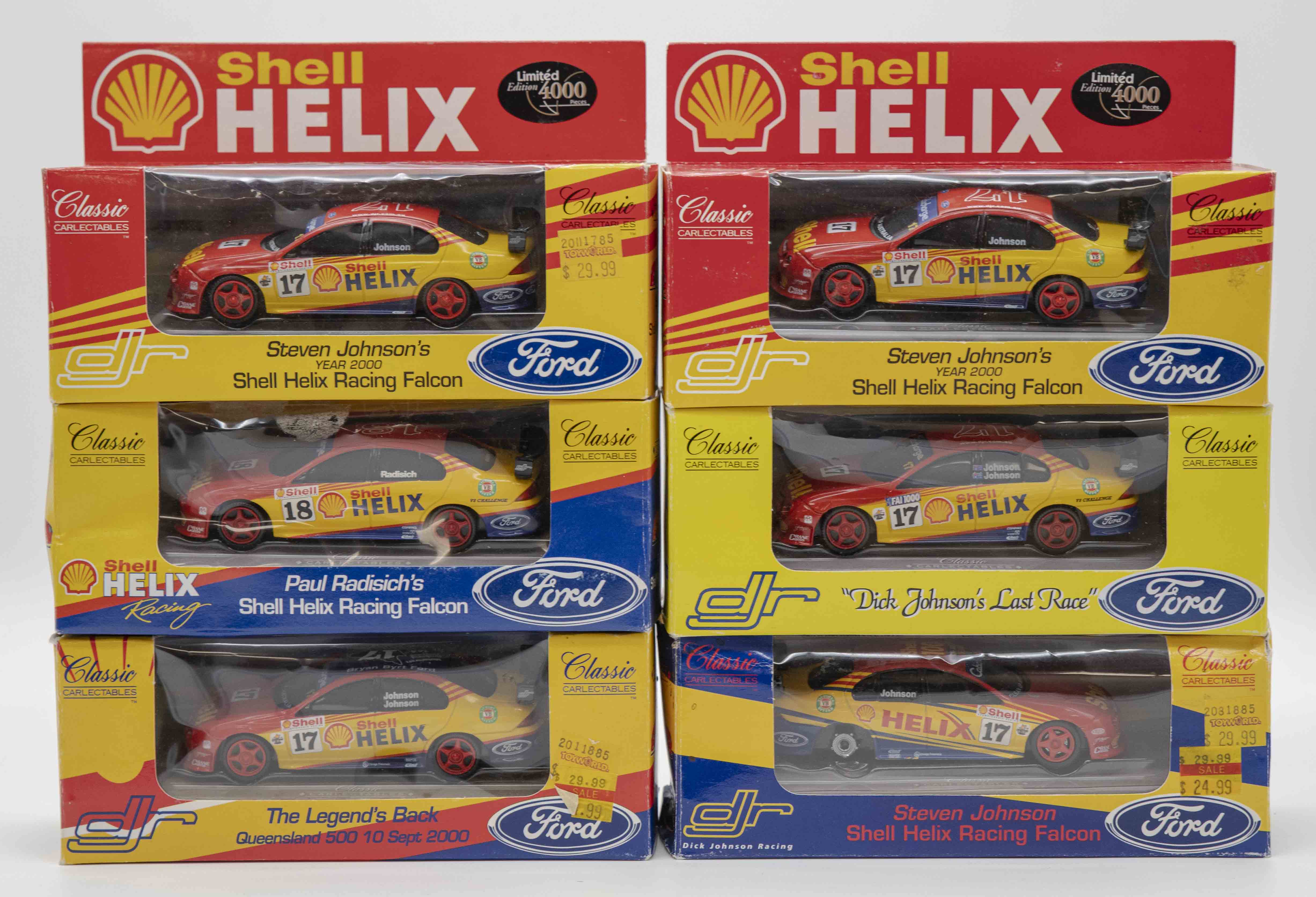Classic Carlectables 1:43 Ford Falcon Helix series (Dick Johnson's last ...