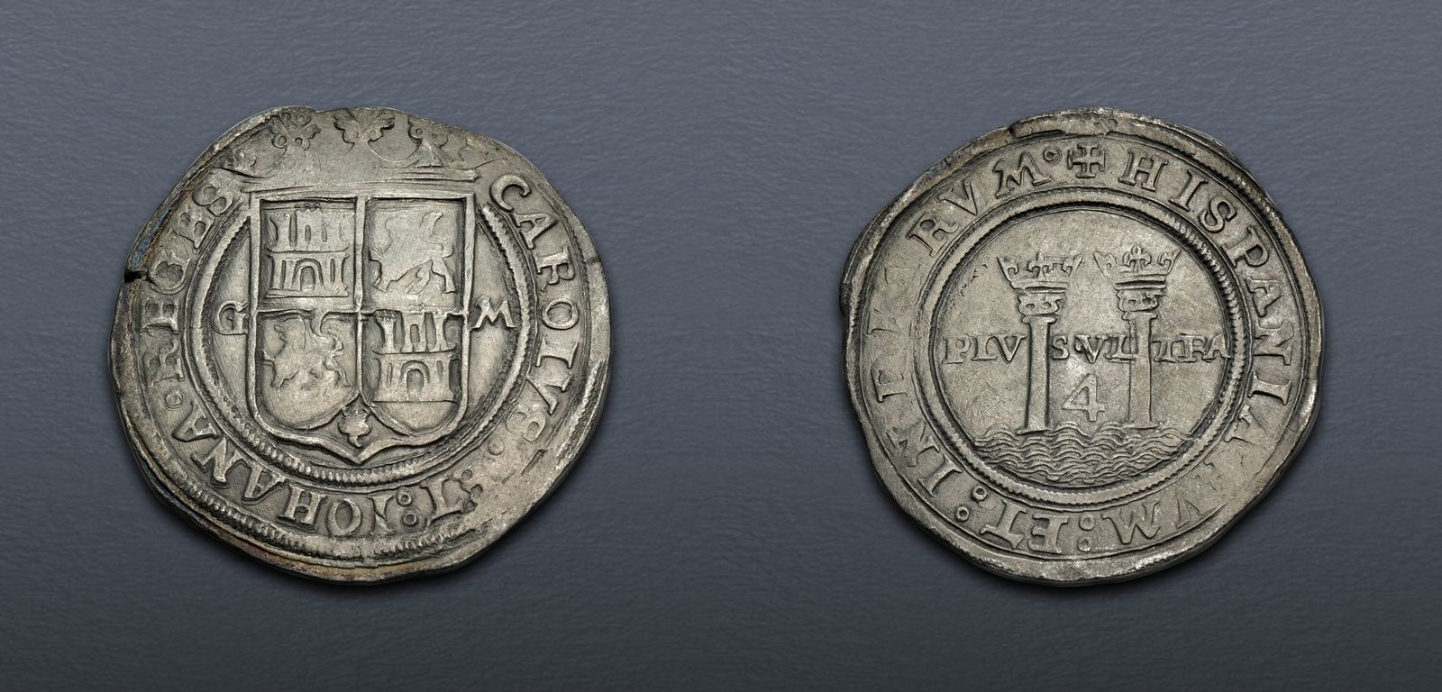 MEXICO, Colonial. Juana y Carlos. Queen & King of Spain, 1506-1516. AR ...