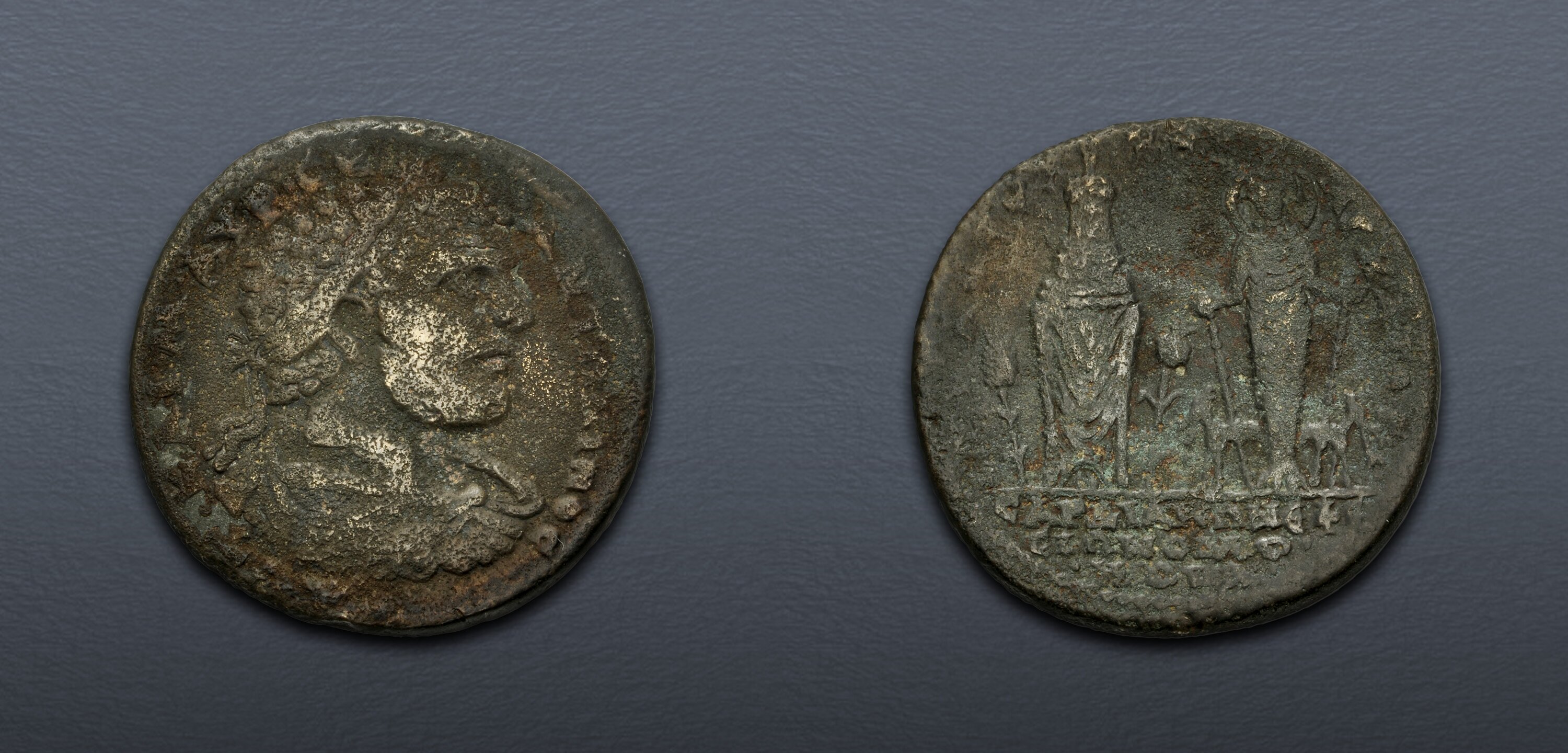 LYDIA, Sardis. Caracalla. AD 198-217. Æ (33mm, 19.69 g, 6h). Homonoia ...