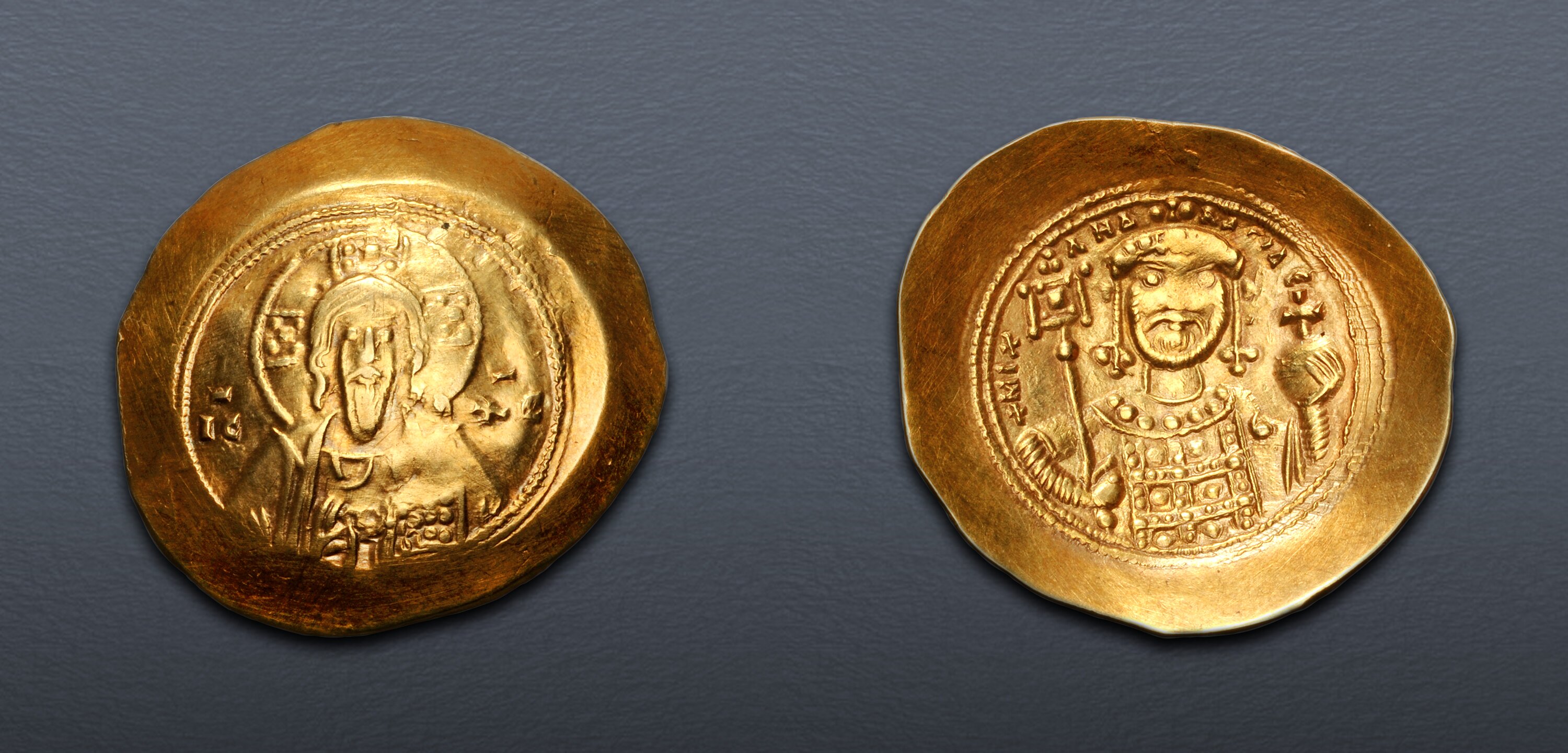 Michael VII Ducas. 1071-1078. EL Histamenon Nomisma (28mm, 4.34 g, 6h ...