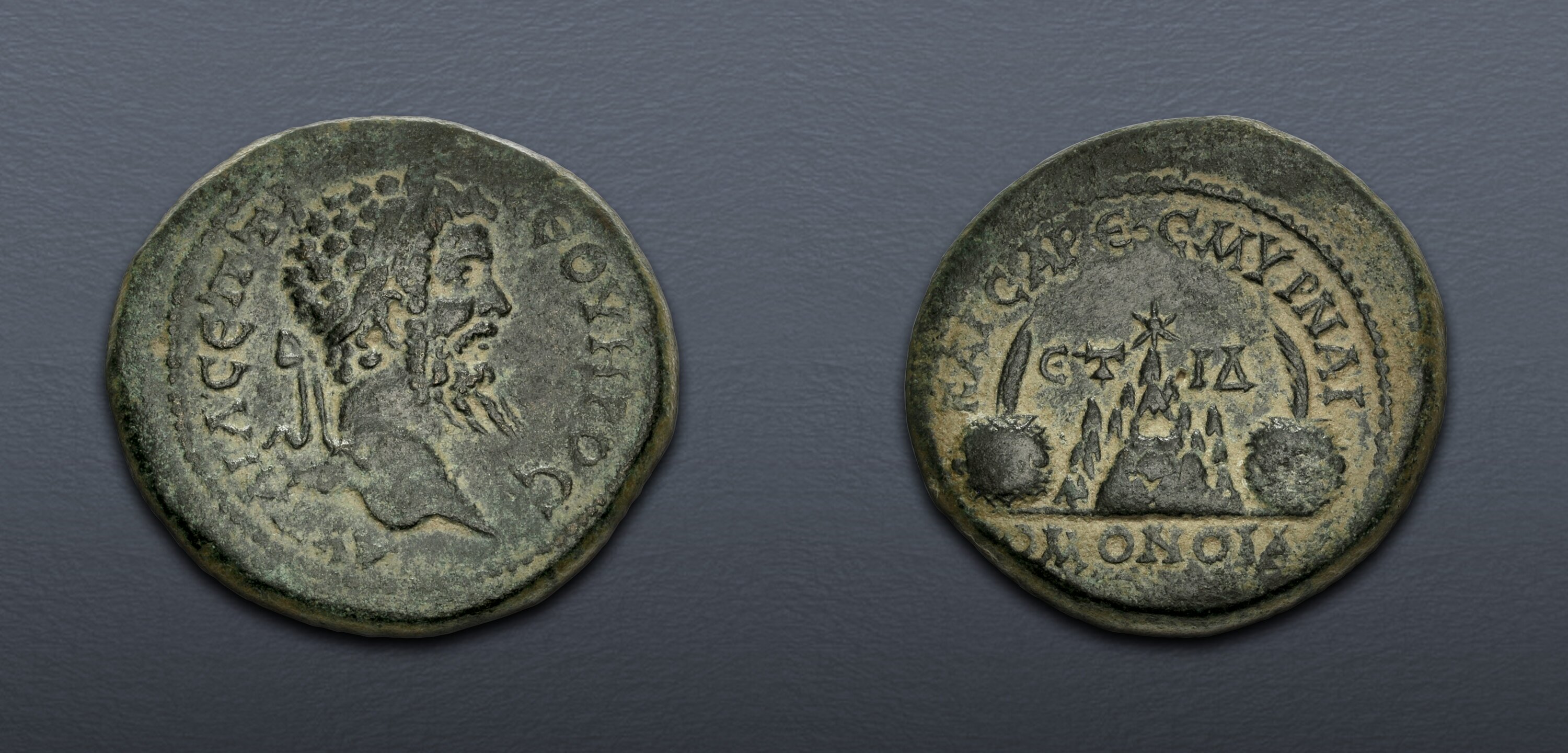 CAPPADOCIA, Caesarea-Eusebia. Septimius Severus. AD 193-211. Æ Unit (30 ...