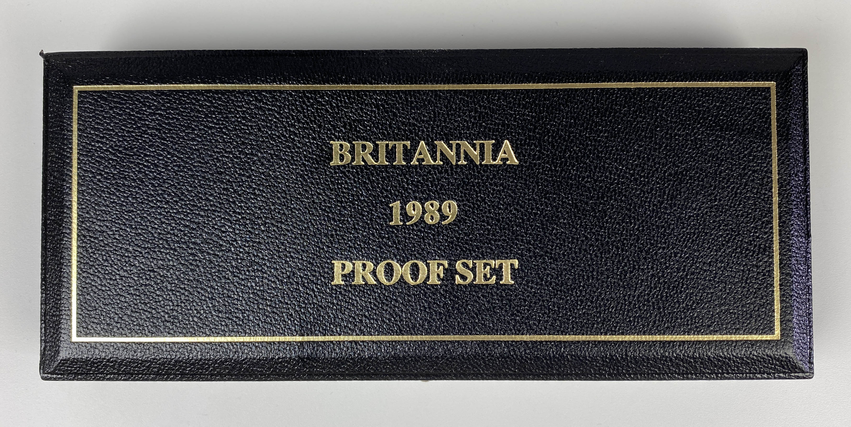WINDSOR. Elizabeth II. 1952-2022. AV Britannia Proof Set. Dated 1989 ...