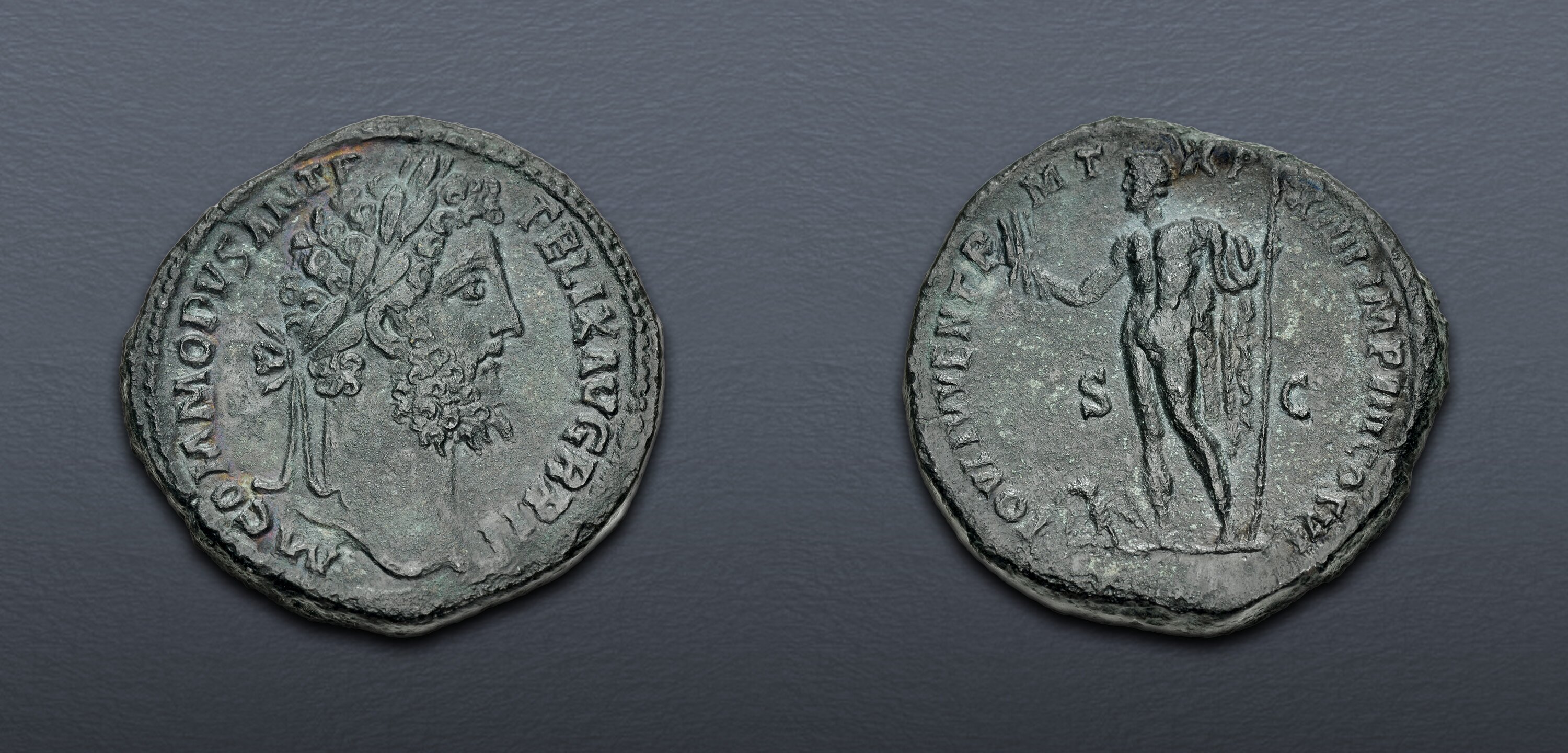 Commodus. AD 177-192. Æ Sestertius (33mm, 26.54 g, 12h). Rome mint ...