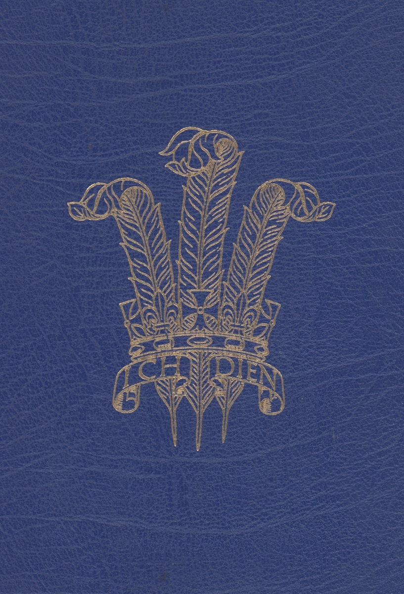 Great Britain Royalty Charles, Prince of Wales c1985 Blue leather ...