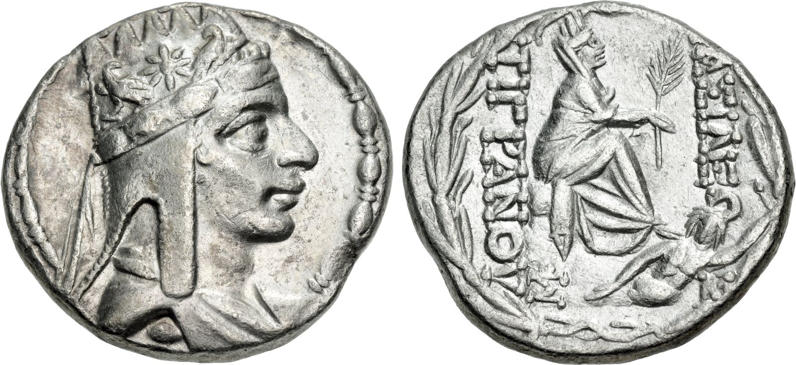 KINGS of ARMENIA. Tigranes II ‘the Great’. 95-56 BC. AR Tetradrachm ...