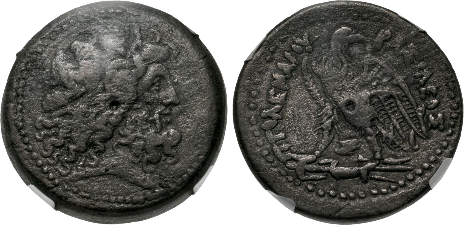PTOLEMAIC KINGS of EGYPT. Ptolemy IV Philopator. 222-205/4 BC. Æ ...