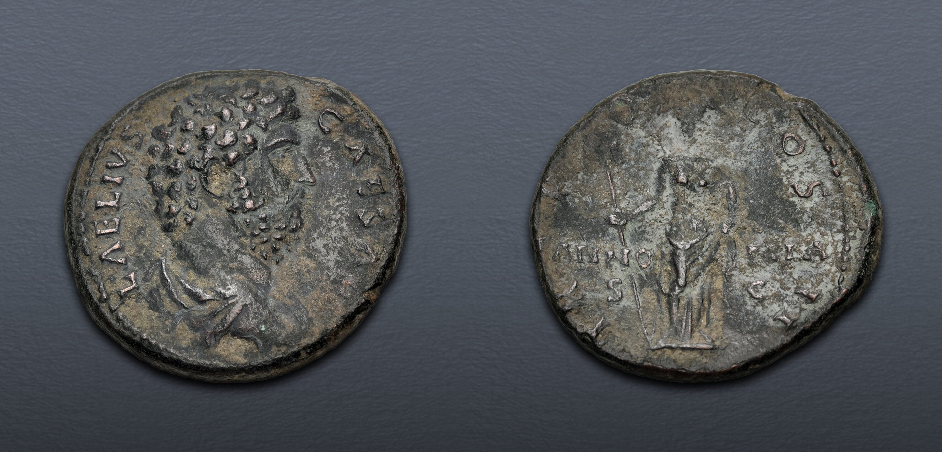 Aelius. Caesar, AD 136-138. Æ As (27mm, 10.47 g, 7h). Rome mint. Struck ...