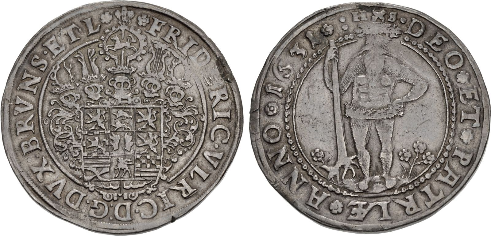 GERMANY, Braunschweig-Wolfenbüttel (Principality). Friedrich Ulrich ...