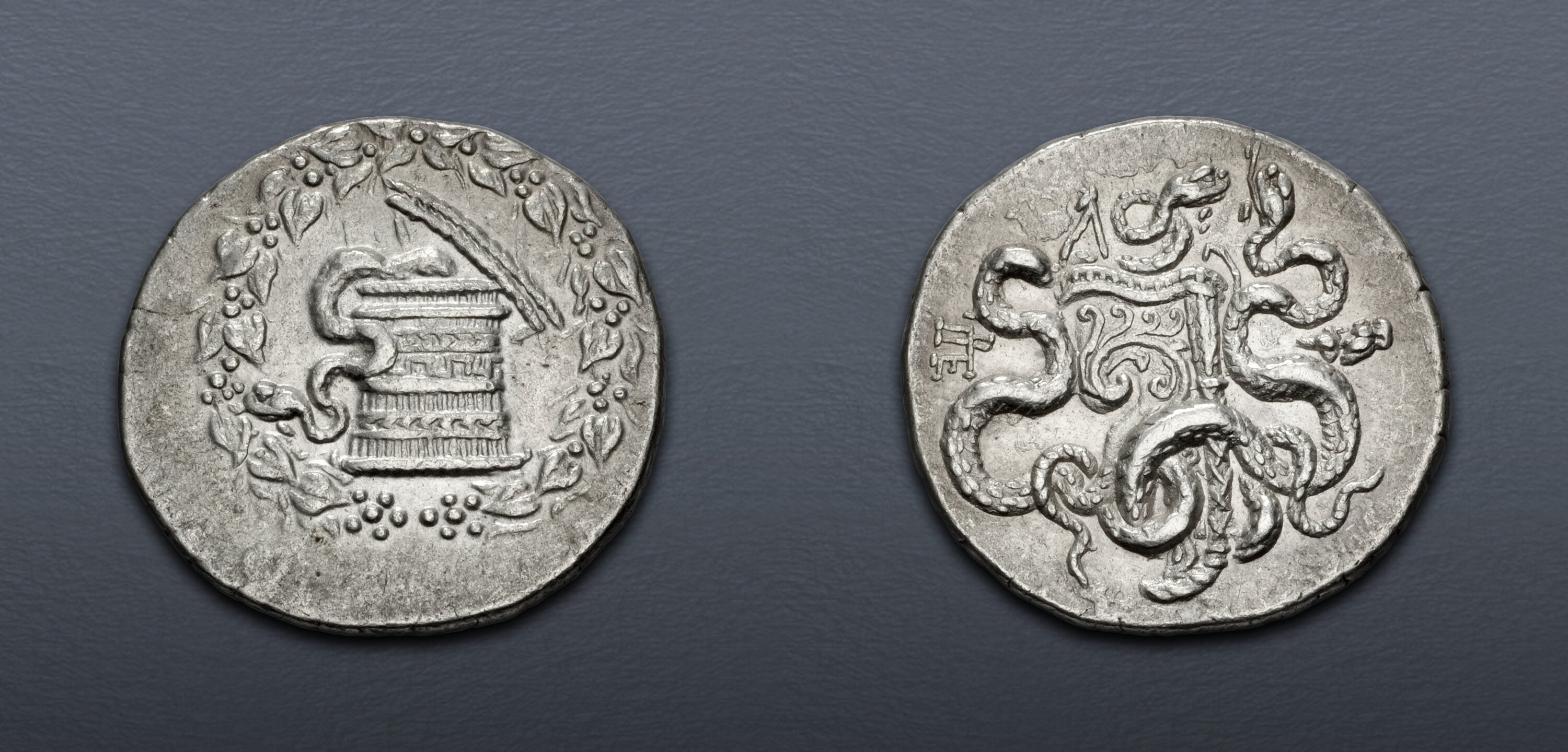 MYSIA, Pergamon. Circa 166-67 BC. AR Tetradrachm (28mm, 12.79 g, 12h ...