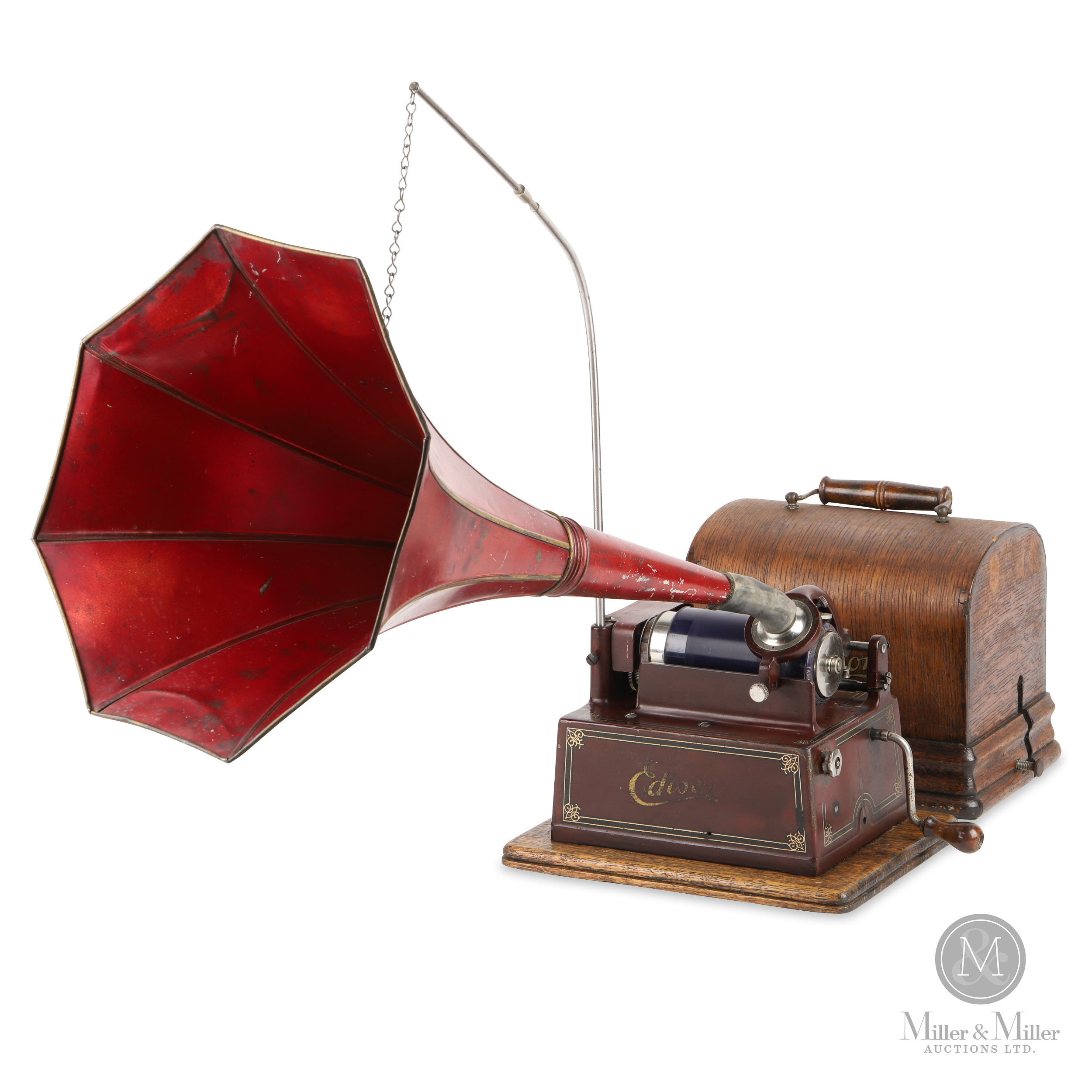 Edison Gem Model D Cylinder Phonograph | Barnebys