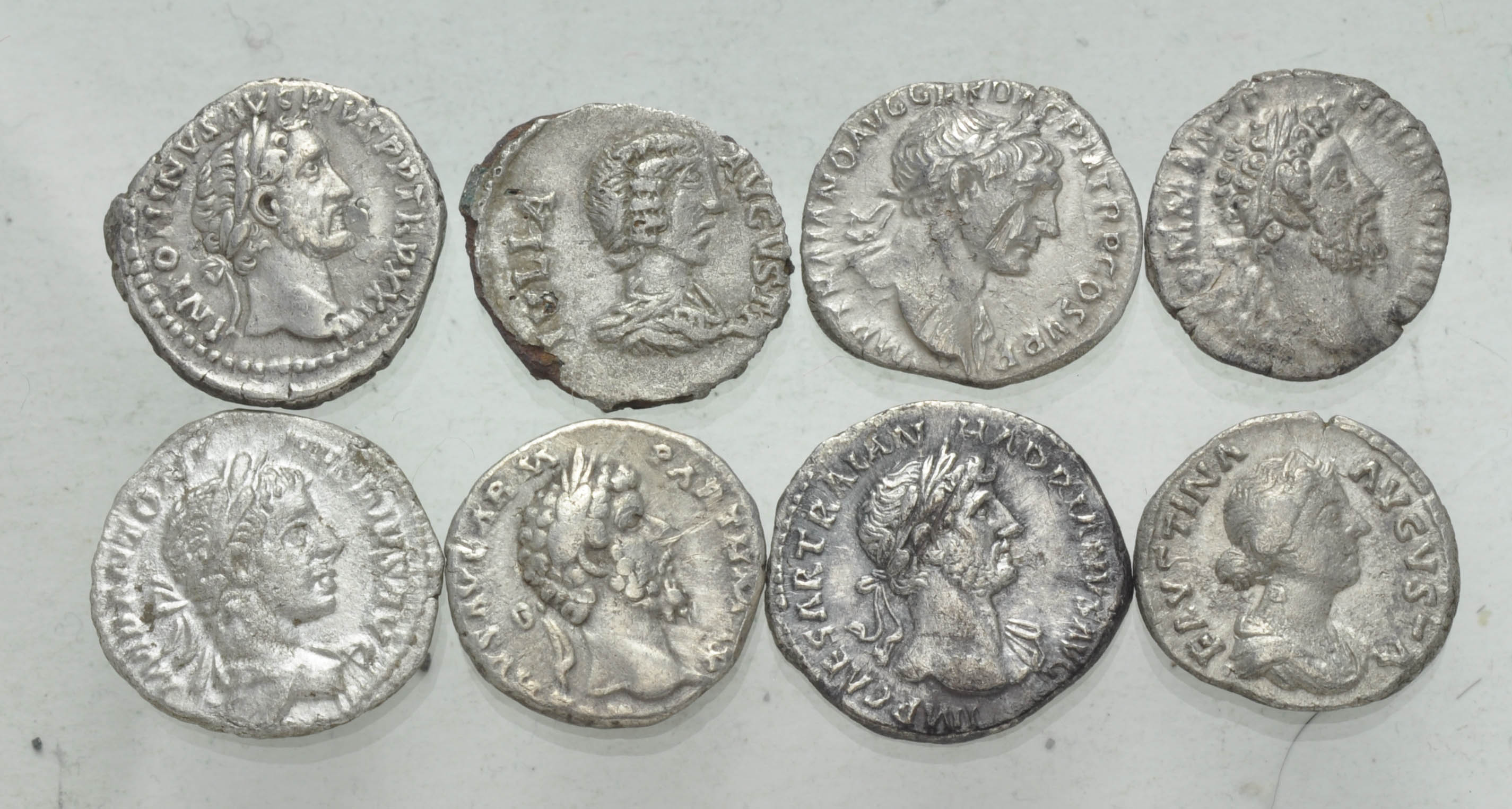 ROMAN. Imperial. Lot of nine (9) AR Denarii. | Classical Numismatic Group