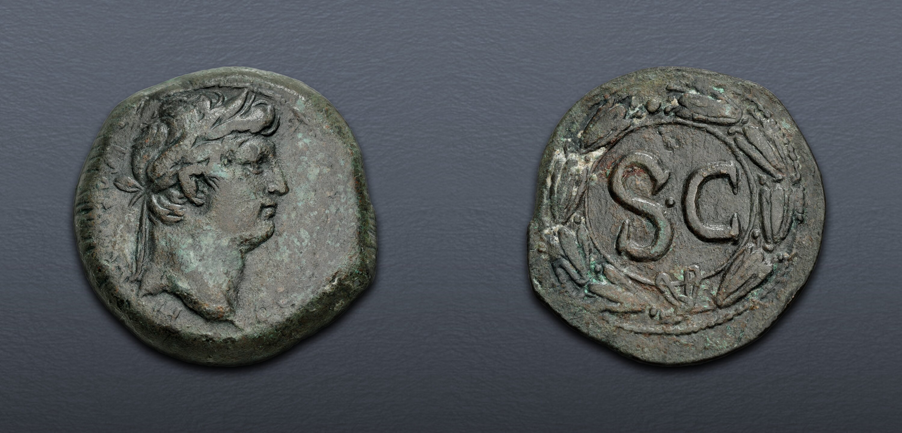 SELEUCIS and PIERIA, Antioch. Otho. AD 69. Æ As (29mm, 15.05 g, 12h ...