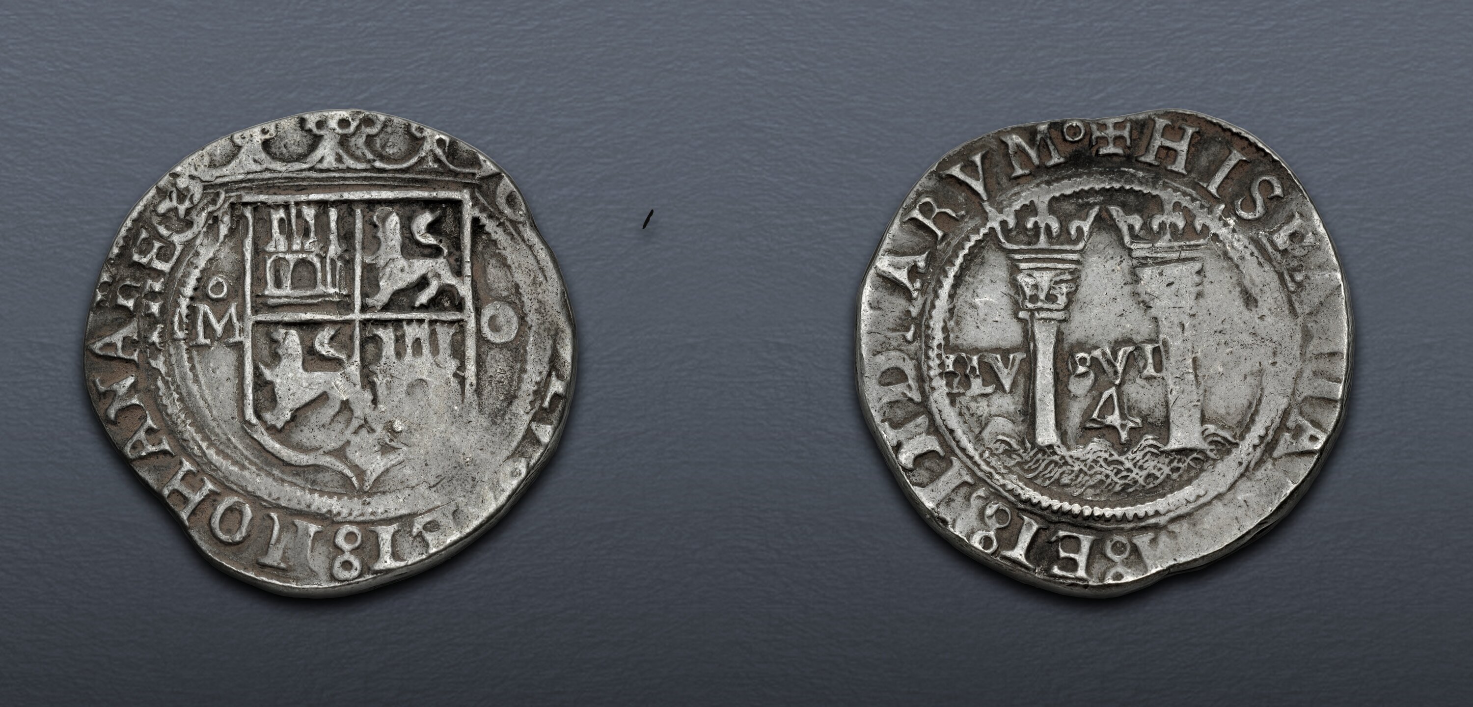 MEXICO, Colonial. Juana y Carlos. Queen & King of Spain, 1506-1516. AR ...