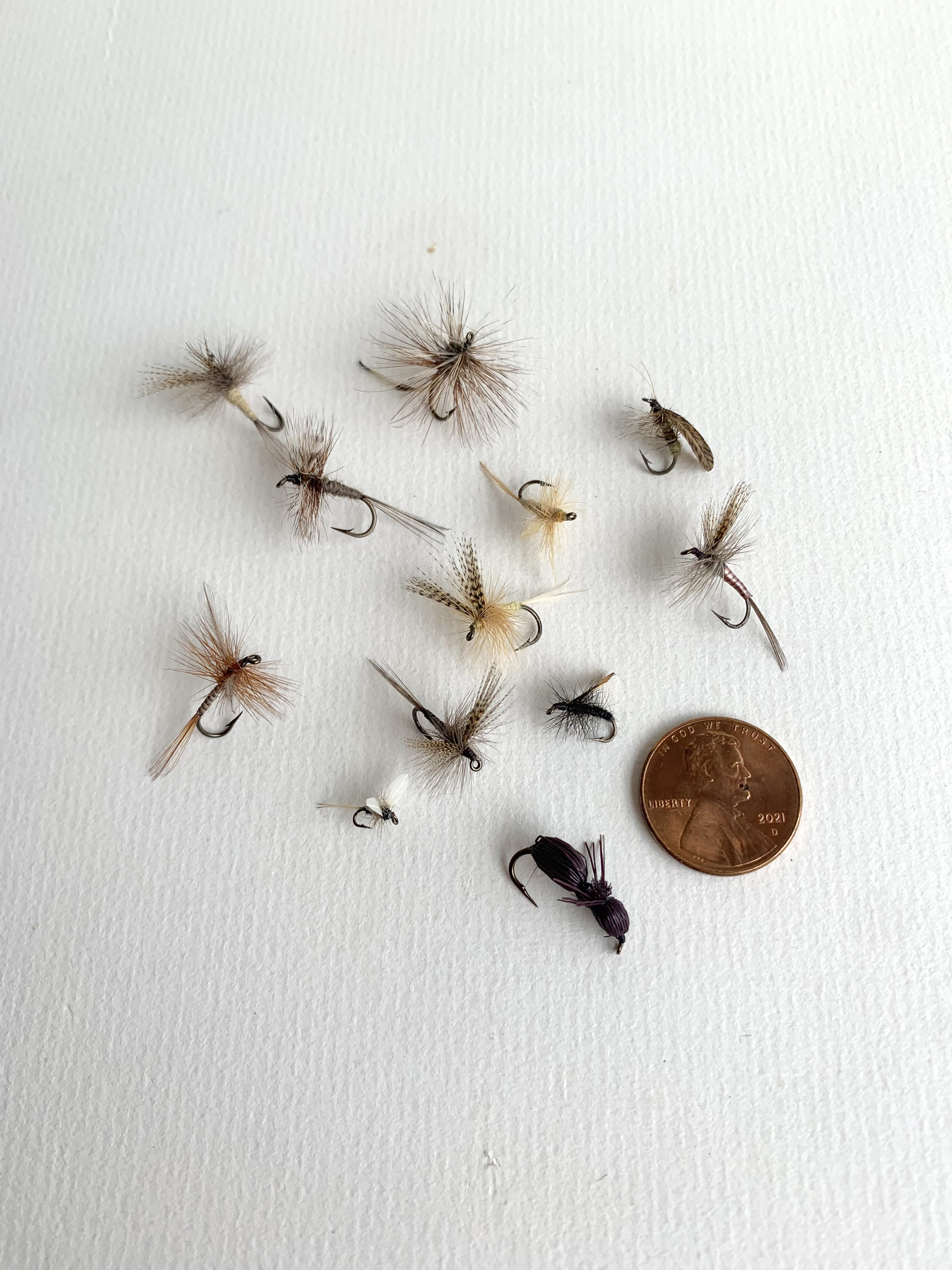 Twelve Dry Flies Tied by George Harvey | The Angling Marketplace