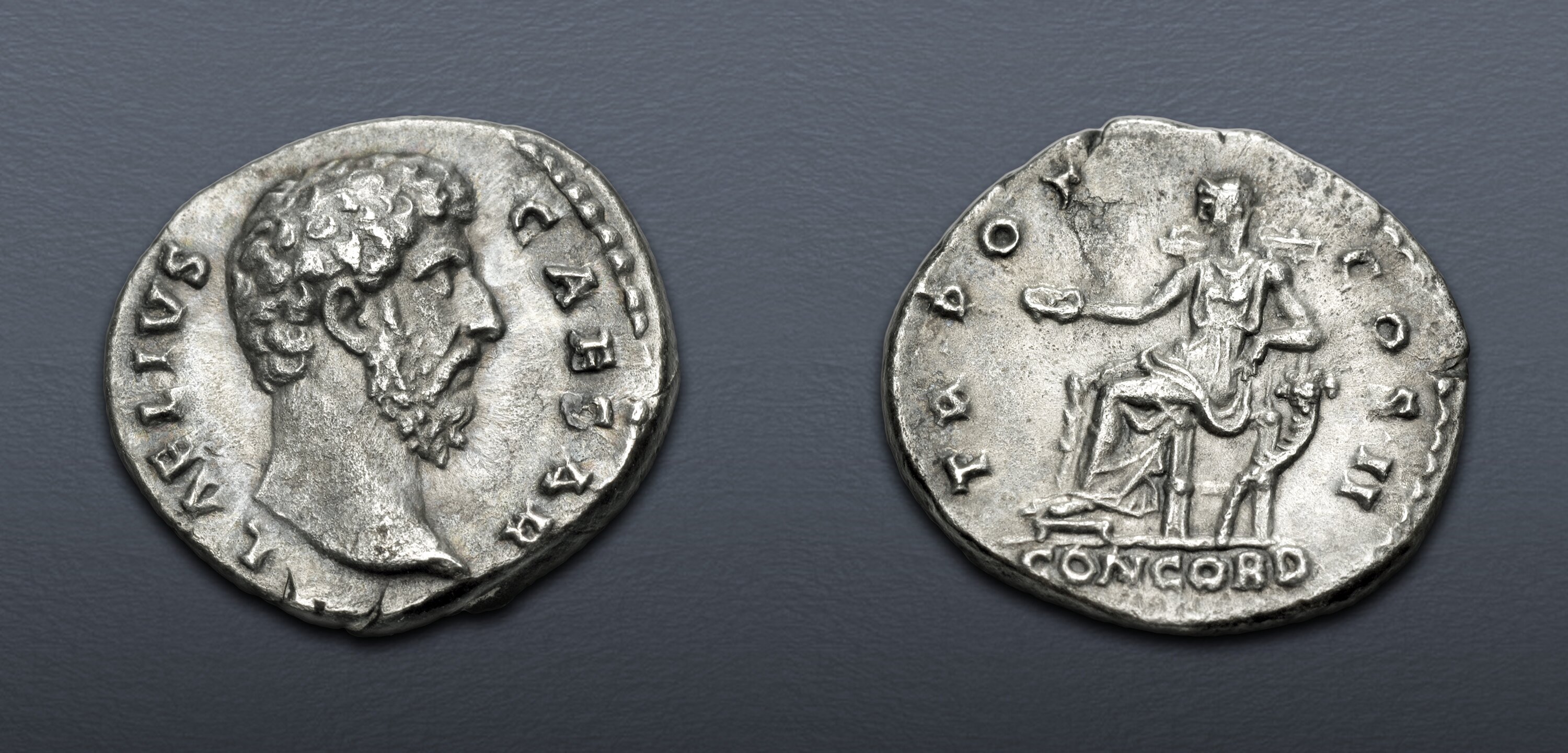 Aelius. Caesar, AD 136-138. AR Denarius (17mm, 3.27 g, 6h). Rome mint ...
