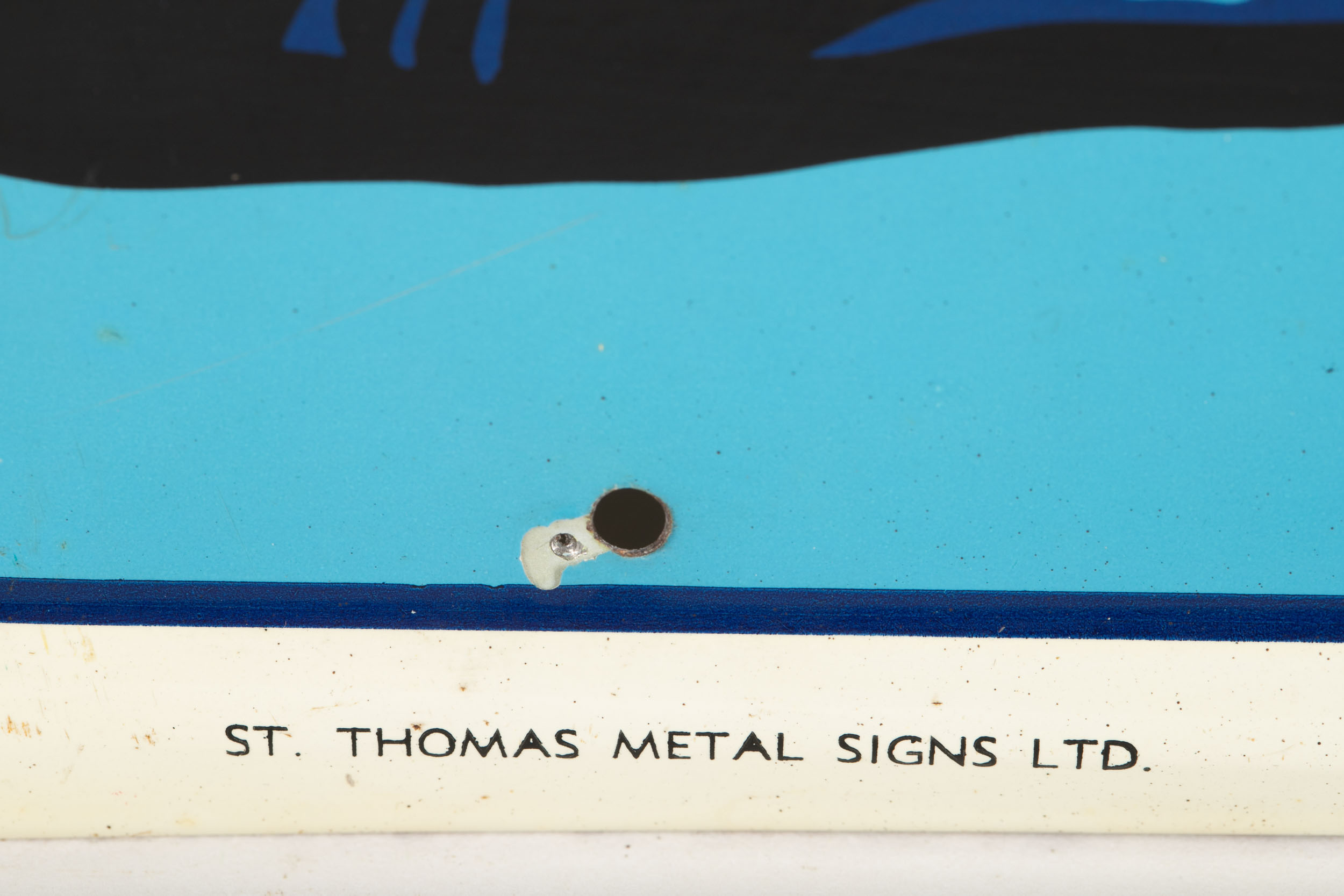 Blue Coal Anthracite Sign | Miller & Miller Auctions Ltd