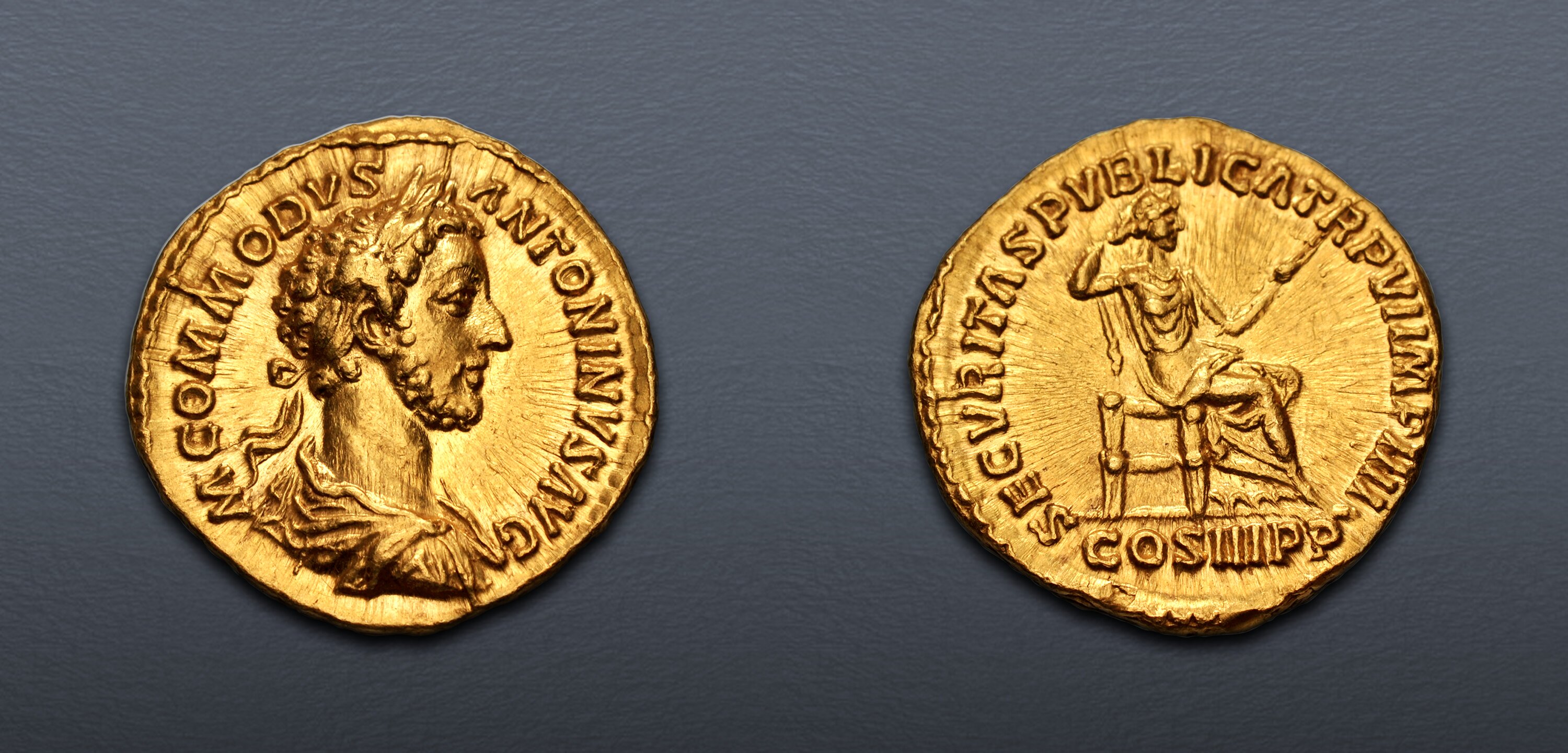 Commodus. AD 177-192. AV Aureus (19.5mm, 7.09 g, 6h). Rome mint. Struck ...