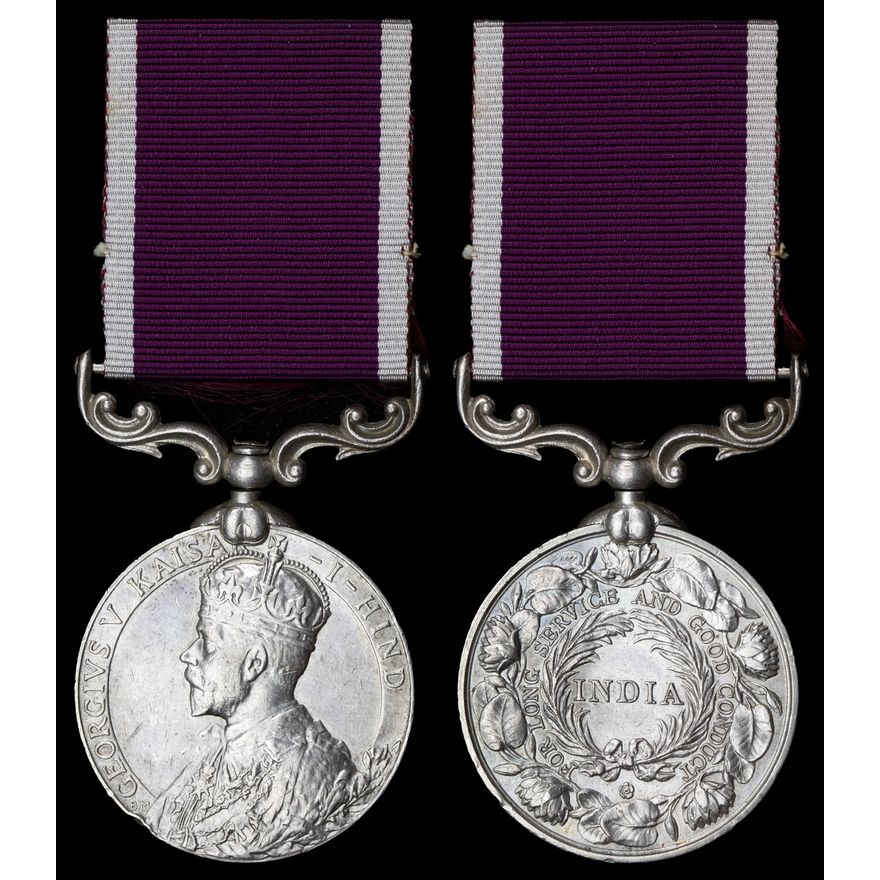 Indian Army L.S. & G.C., G.V.R. (4062 L-Hav. Badan Singh, 5-11 Sikh R ...