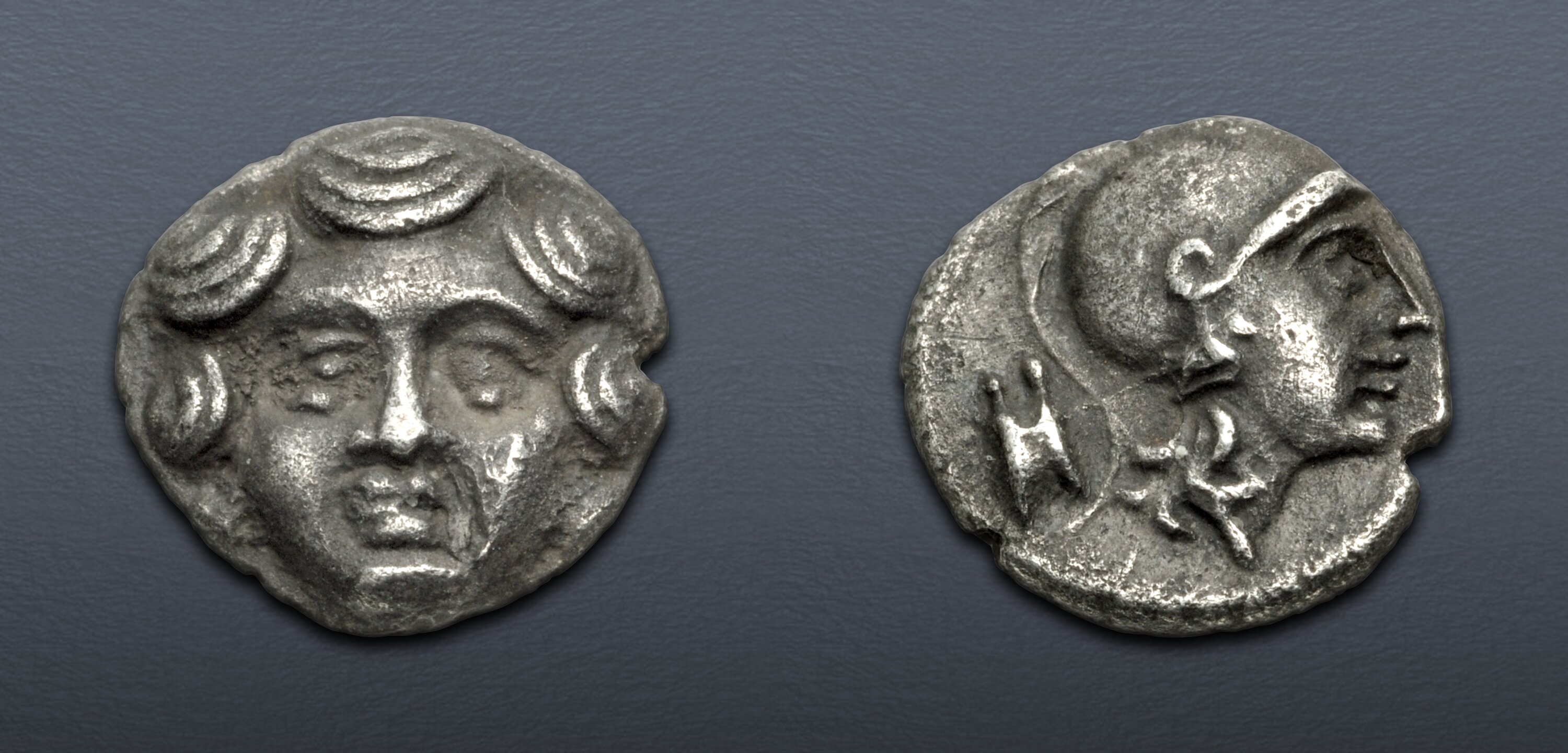 PISIDIA, Selge. Circa 350-300 BC. AR Obol (9mm, 0.92 g, 5h). Good VF ...