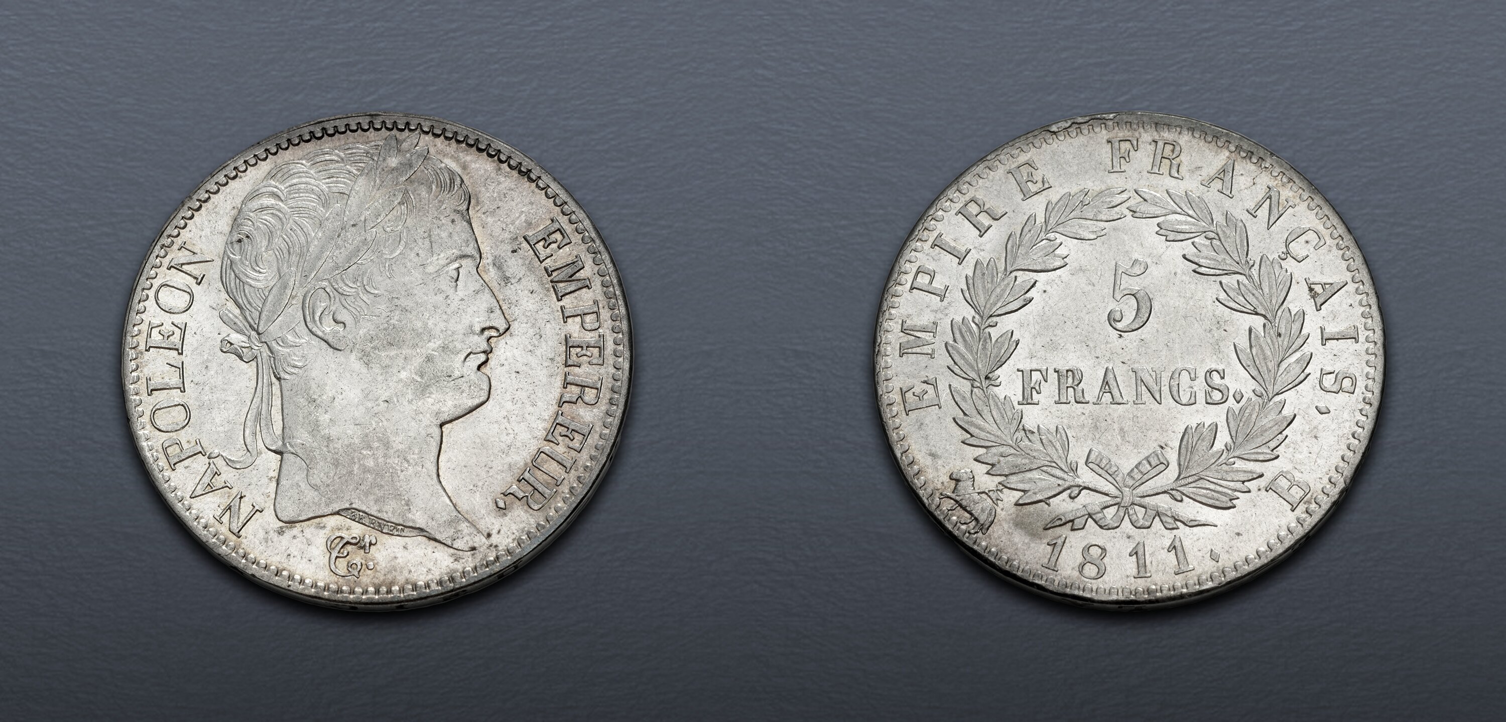 FRANCE, First Empire. Napoléon I. 1804-1814. AR 5 Francs (37mm, 24.97 g ...
