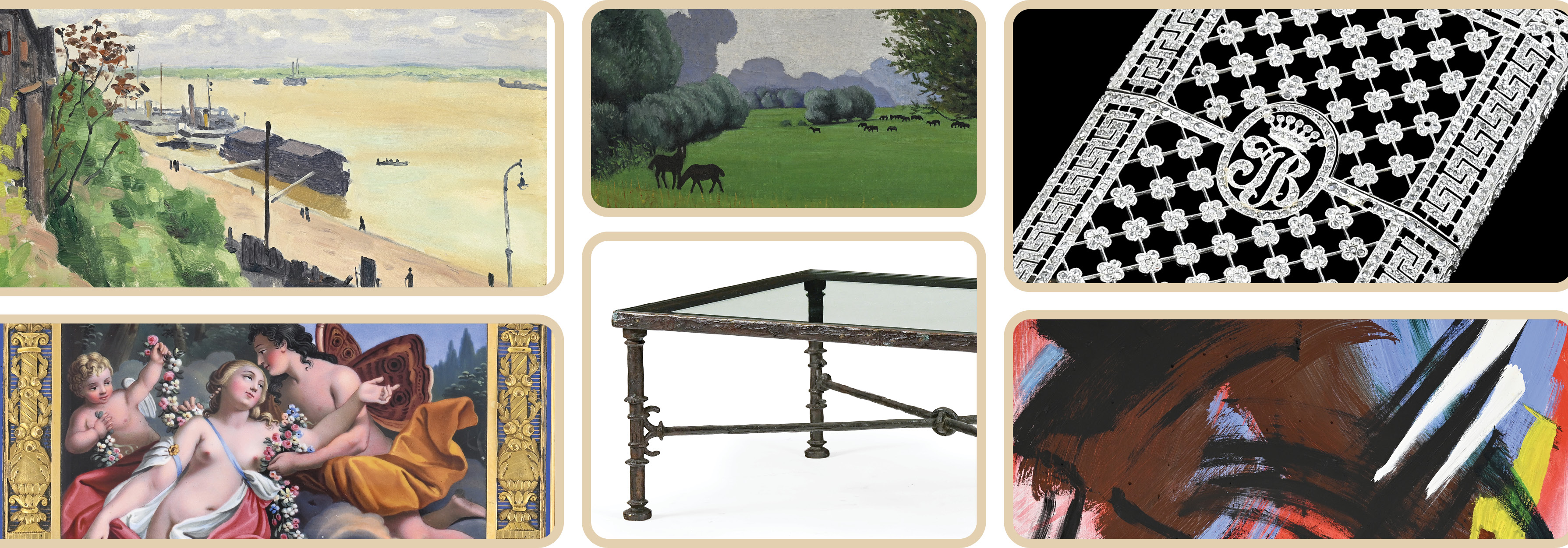 LIVE 1 à 37 - Objets précieux et Tableaux | Piguet