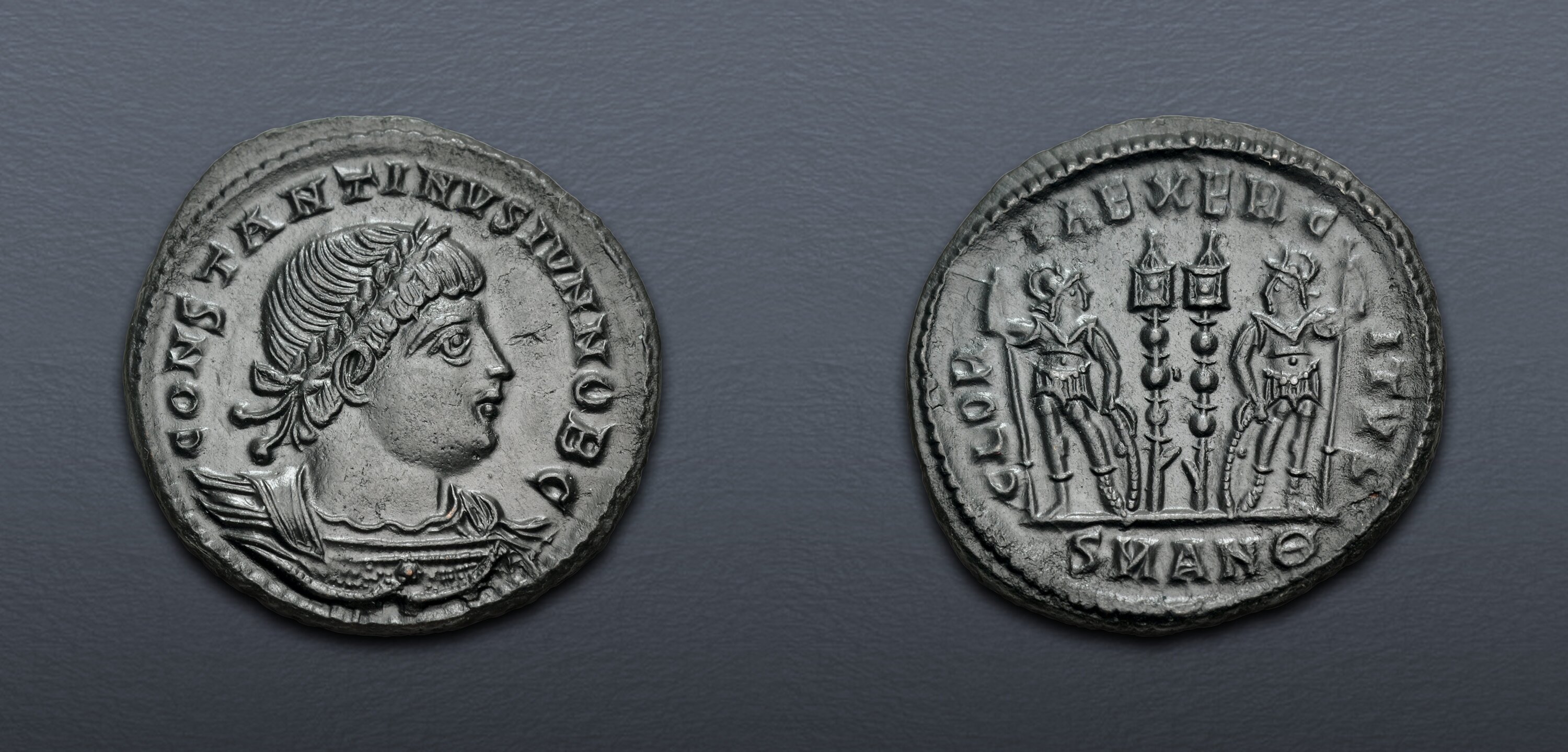 Constantine II. As Caesar, AD 316-337. Æ Follis (18mm, 2.54 g, 6h ...