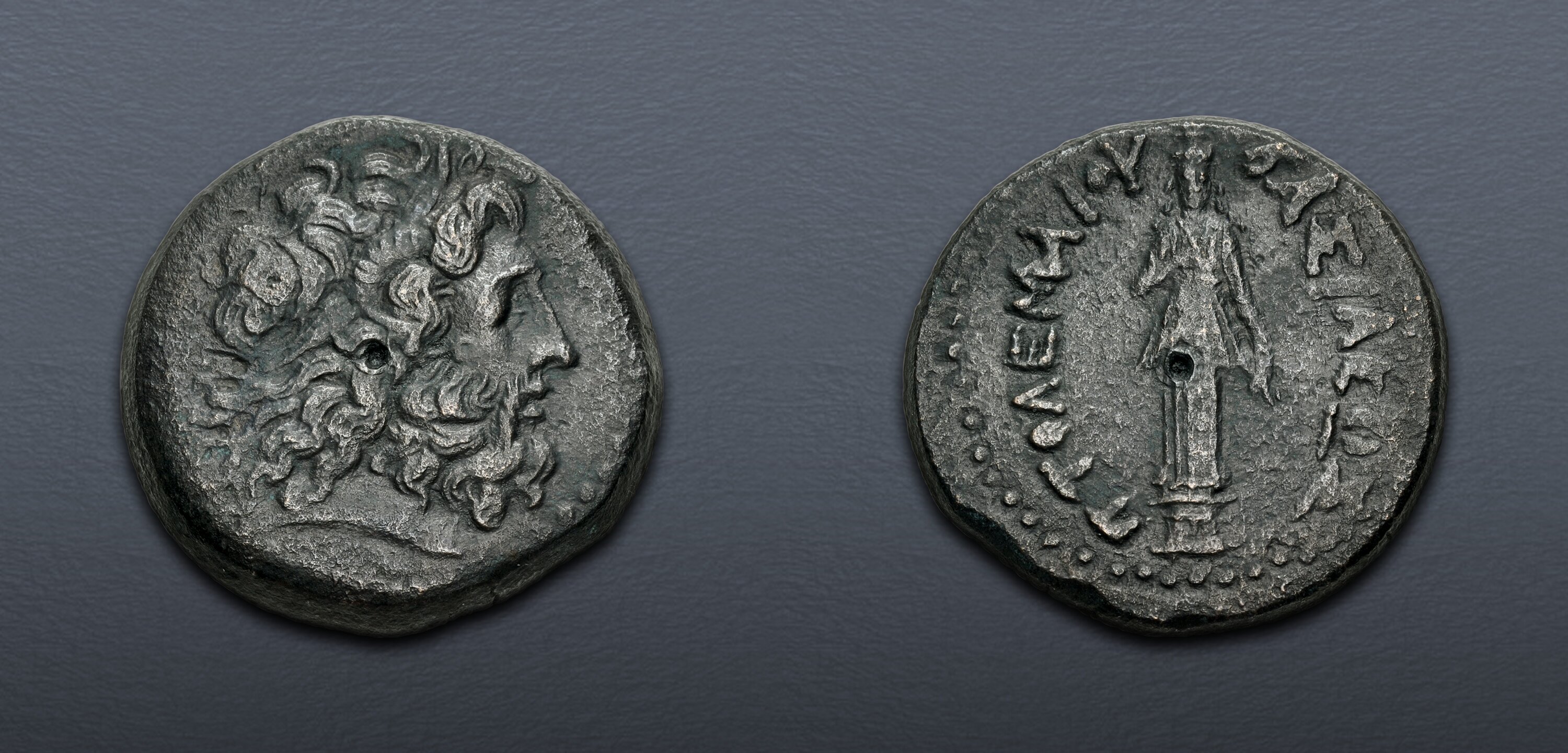 PTOLEMAIC KINGS of EGYPT. Ptolemy III Euergetes. 246-222 BC. Æ ...