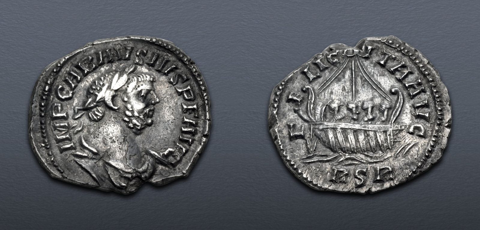 Carausius. Romano-British Emperor, AD 286-293. AR Denarius (20mm, 4.81 ...