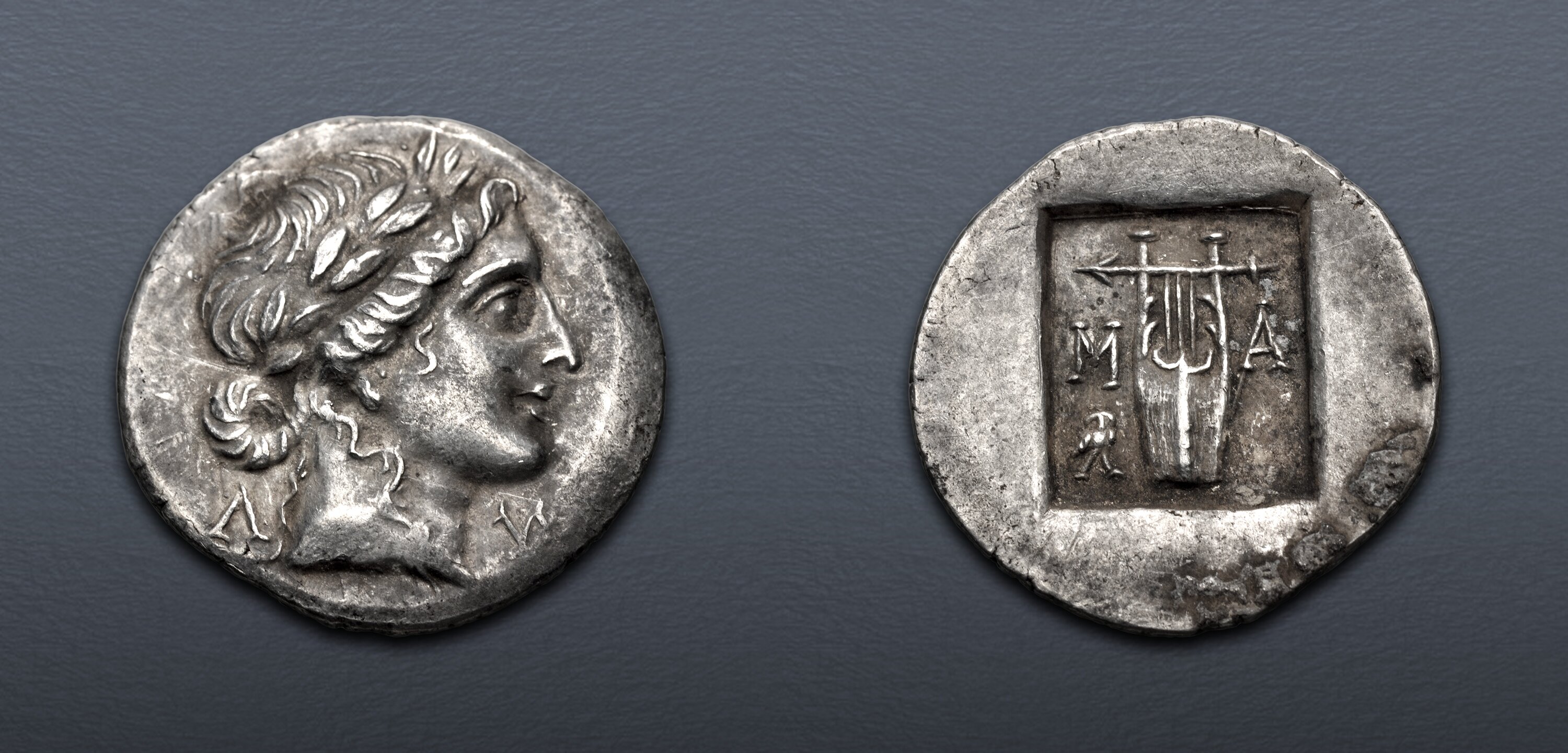 LYCIAN LEAGUE. Circa 40-35 BC. AR Hemidrachm (17mm, 1.81 g, 12h ...