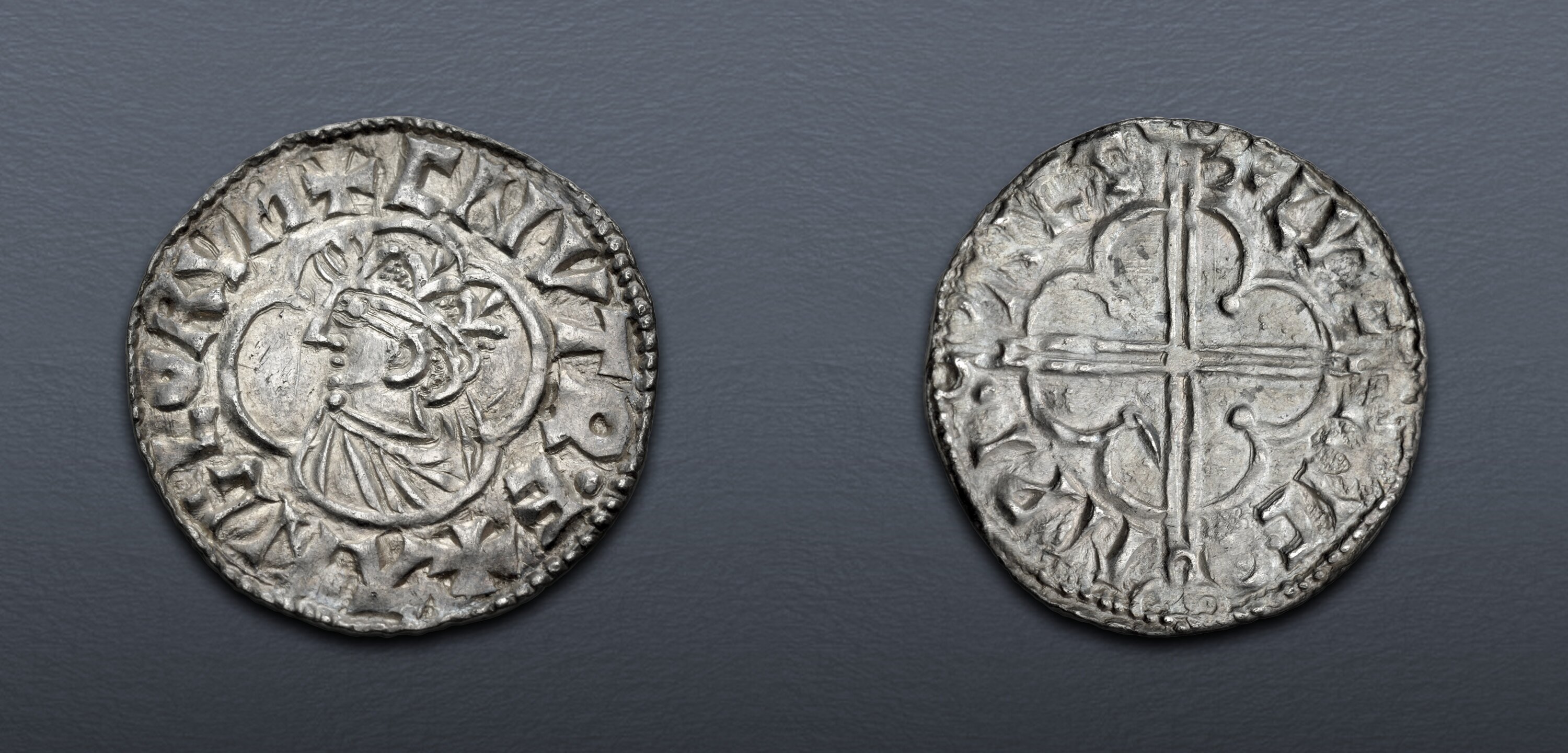 ANGLO-SAXON, Kings of All England. Cnut. 1016-1035. AR Penny (19mm, 1. ...