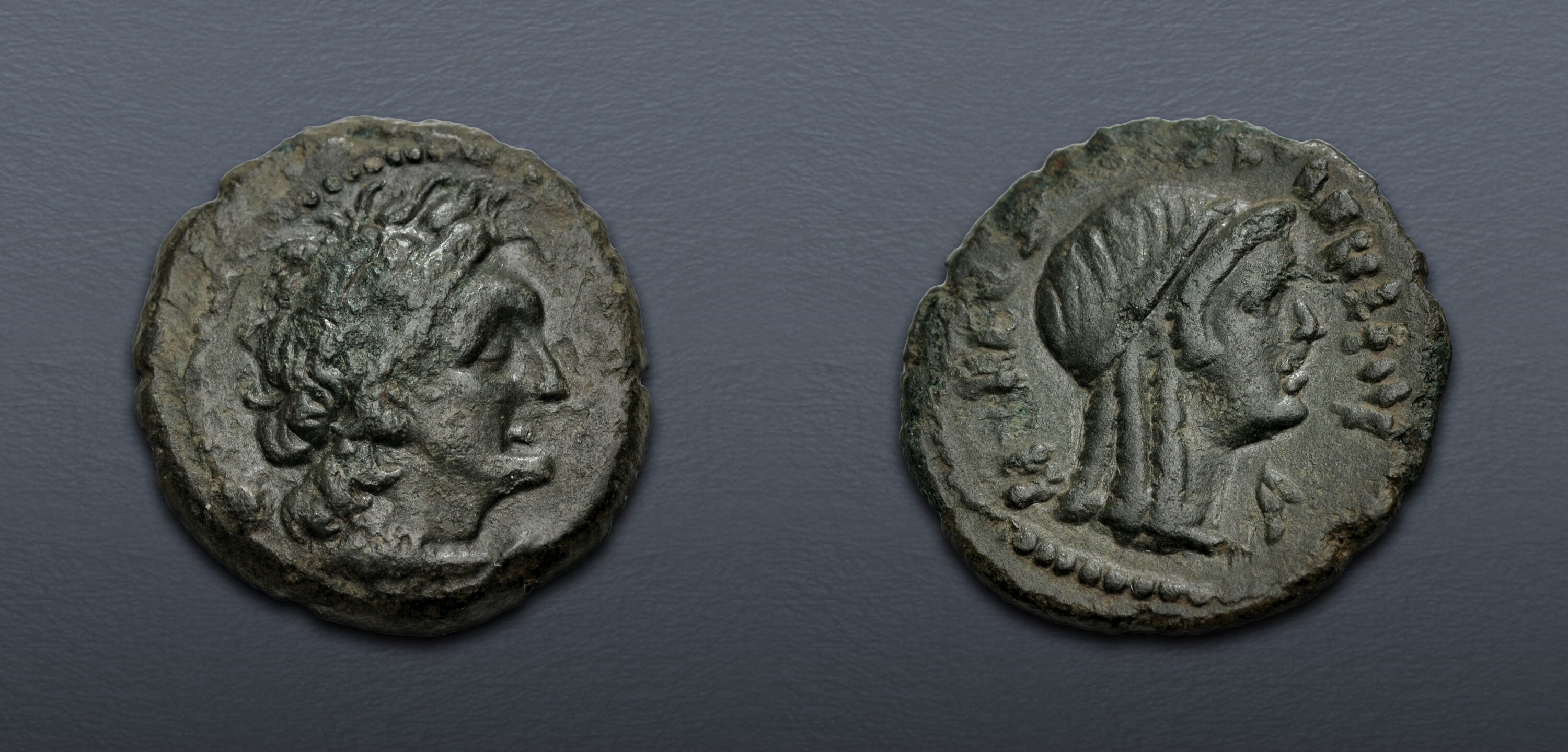 PTOLEMAIC KINGS of EGYPT. Ptolemy III Euergetes. 246-222 BC. Æ ...