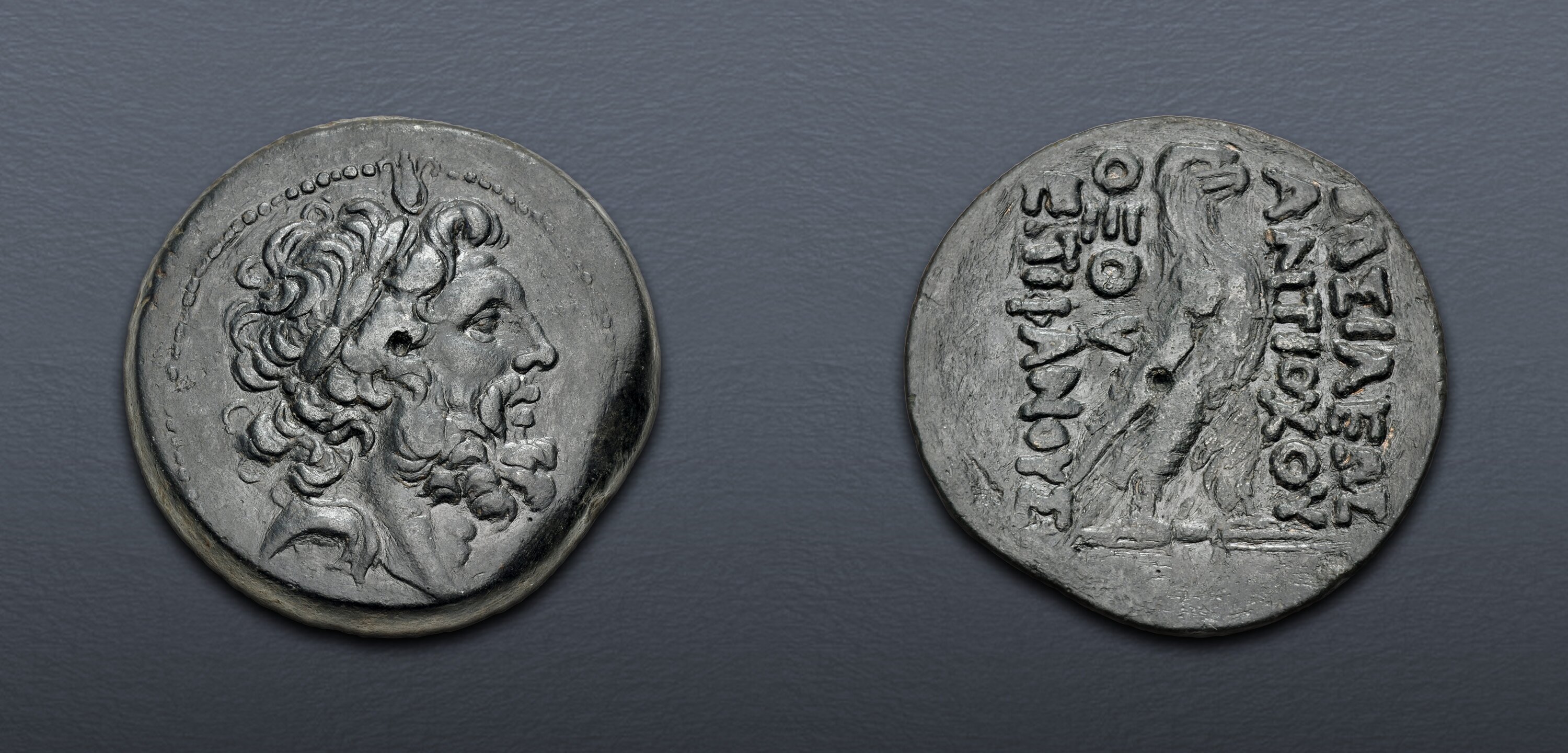 SELEUKID EMPIRE. Antiochos IV Epiphanes. 175-164 BC. Æ (35mm, 32.62 g ...