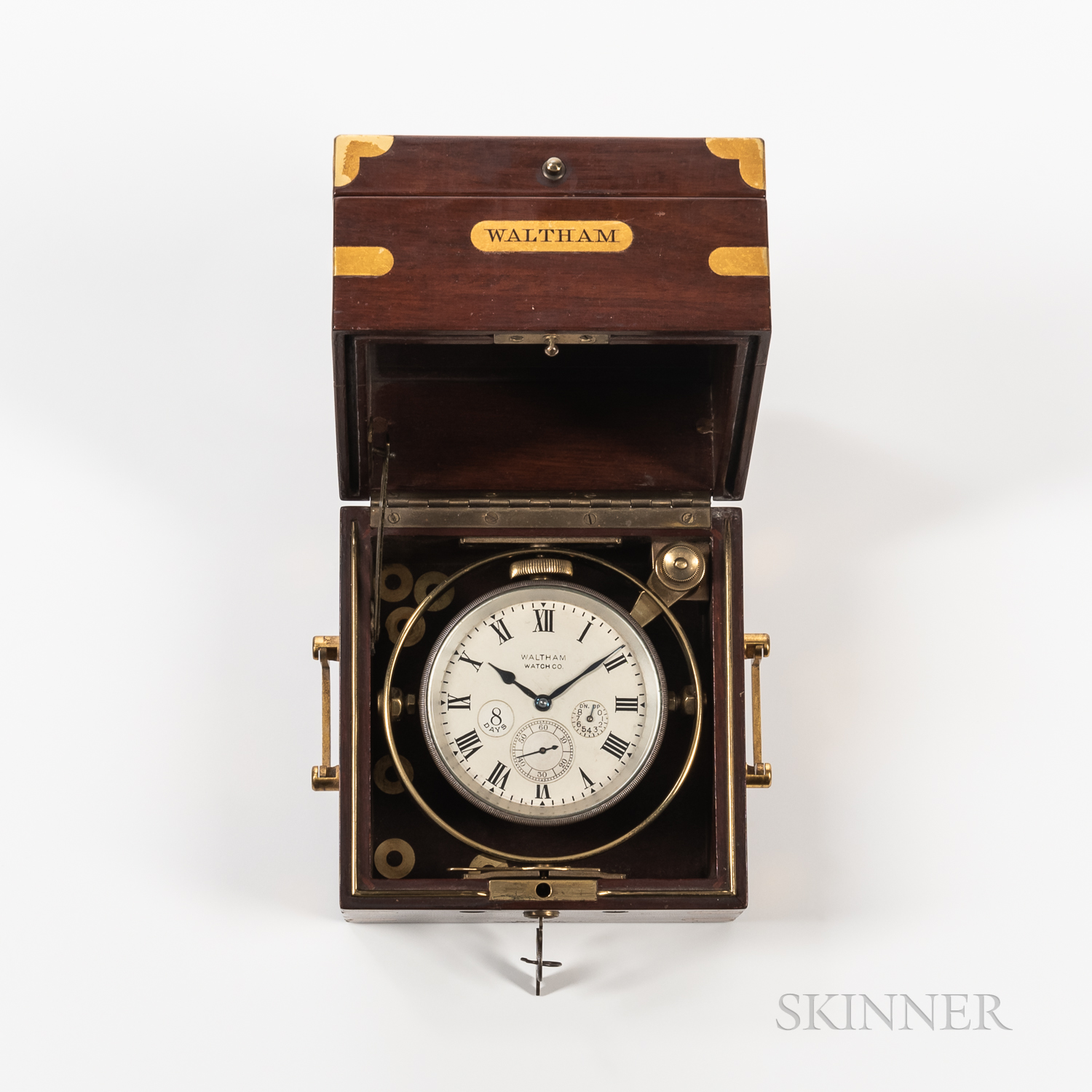 Waltham Eight-day Deck Chronometer | Barnebys