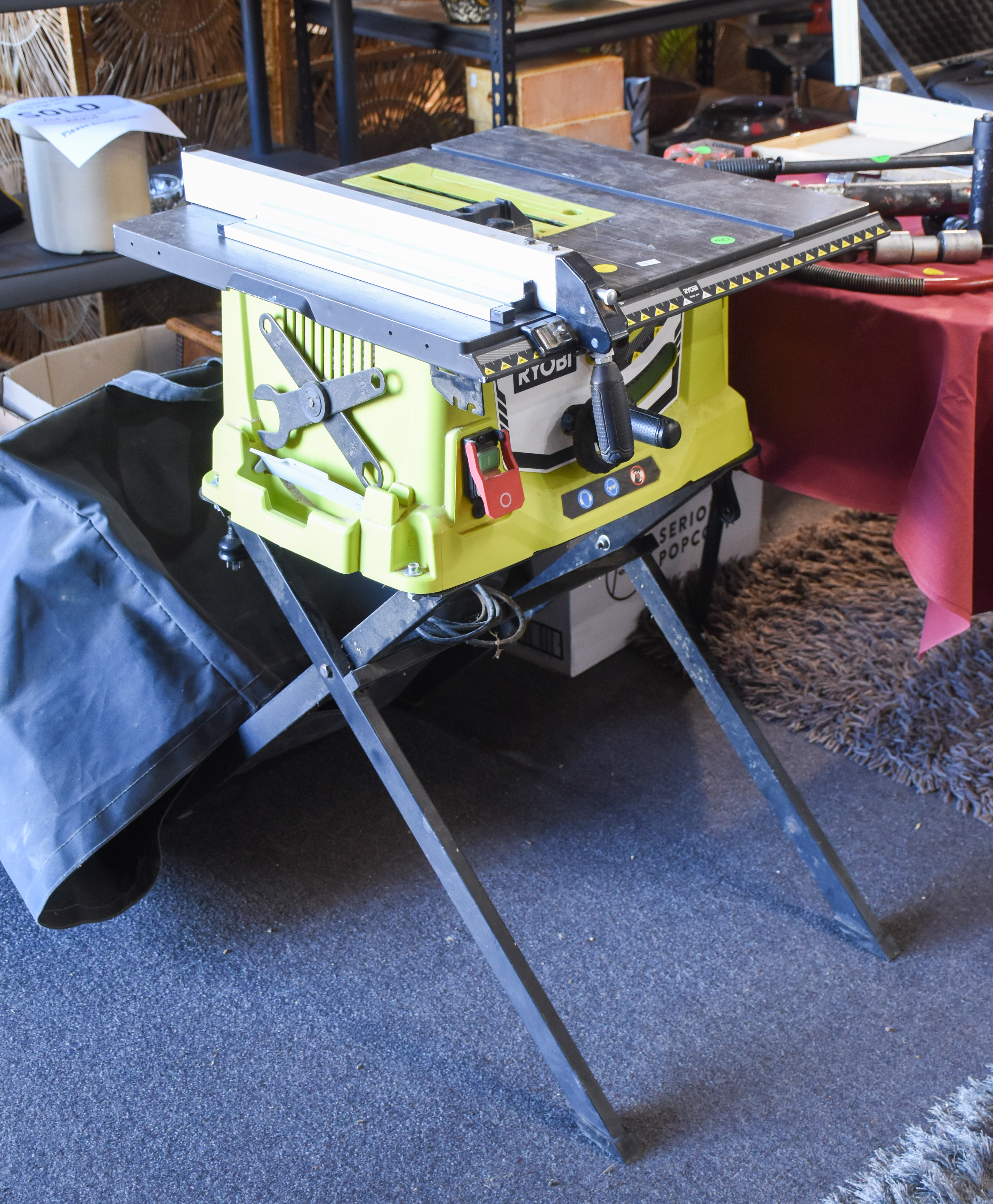 Ryobi table saw accessories store
